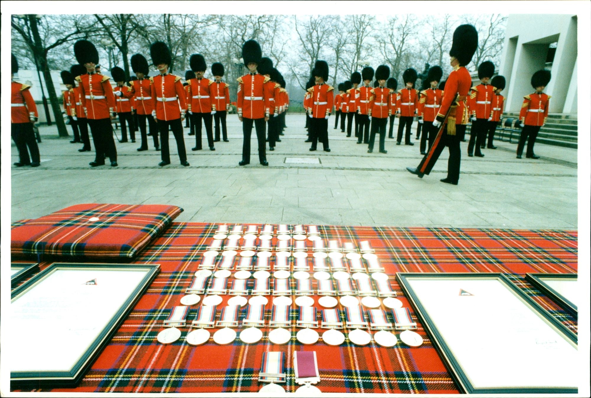 Gulf War: Medal. - Vintage Photograph