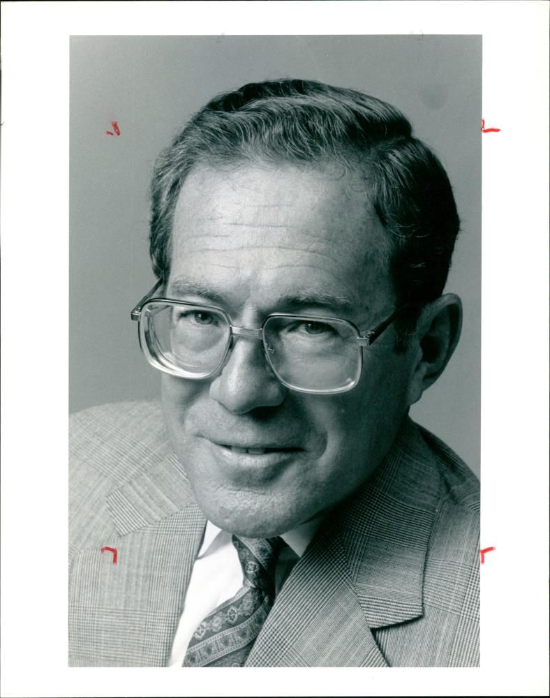 Arthur Zeikel of Merrill Lynch. - Vintage Photograph