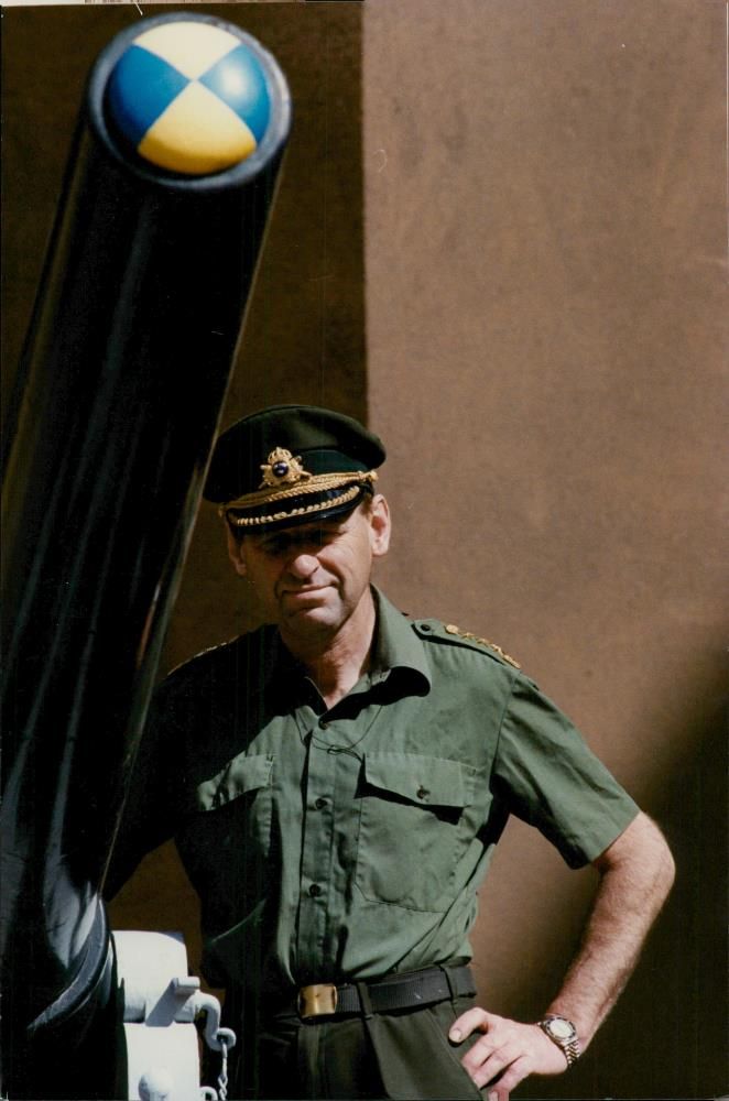 Portrait Colonel Bo Hugemark - Vintage Photograph