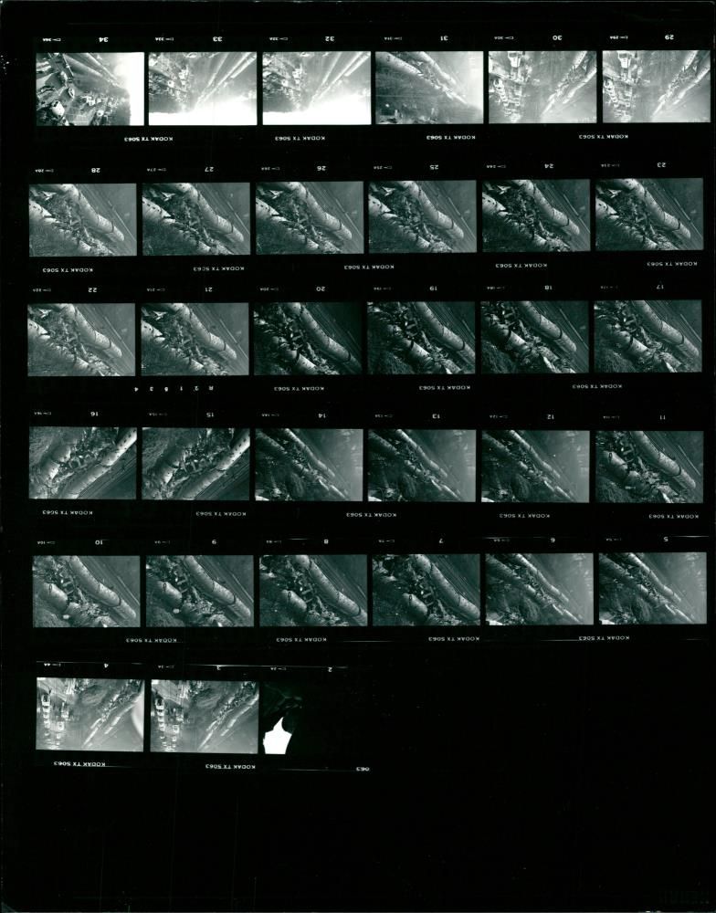 Railway Crash,Clapham Junction Dec.1988: - Vintage Photograph