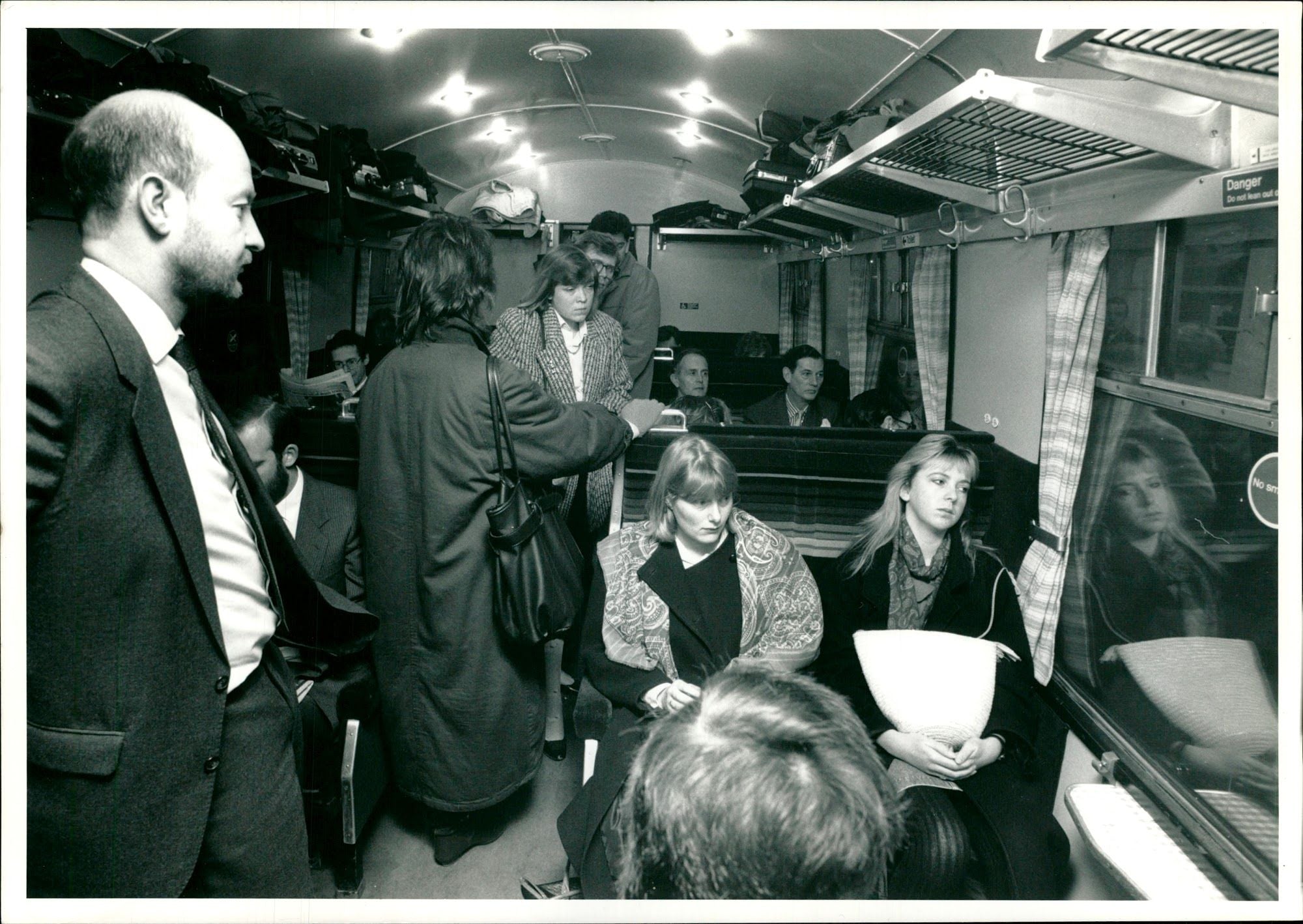 Railway Crash,Clapham Junction Dec.1988: - Vintage Photograph