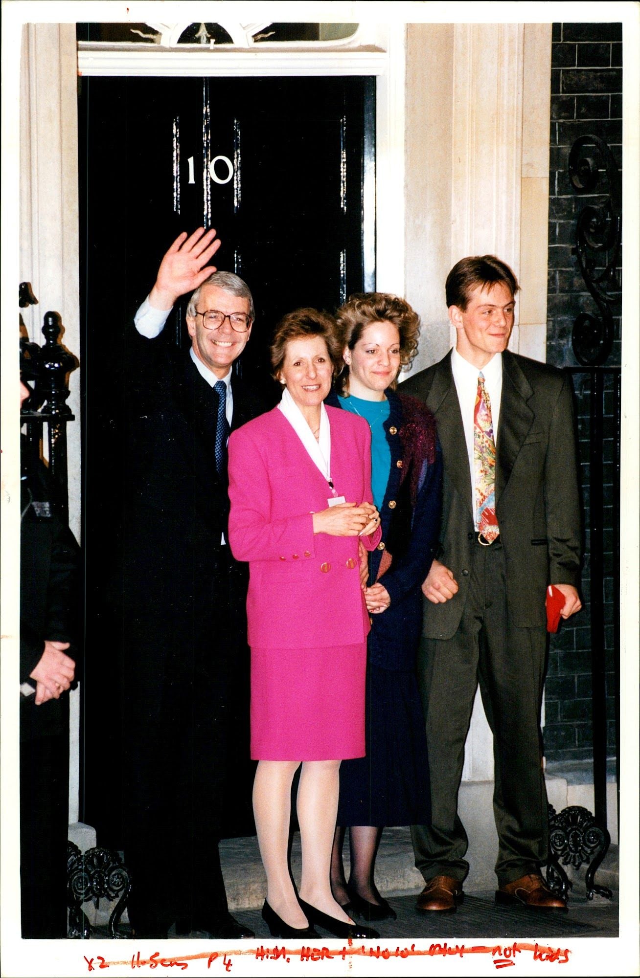 Norma Christina Elizabeth Major with her husband. - Vintage Photograph