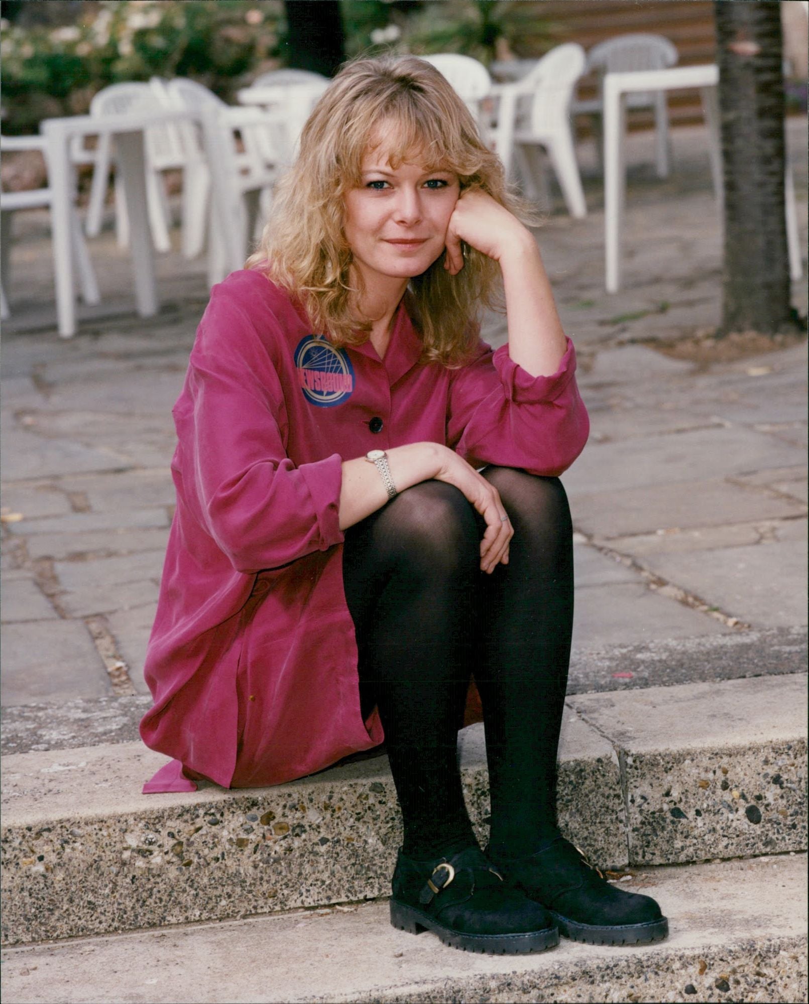 Juliet Morris:presenter of the BBC - Vintage Photograph