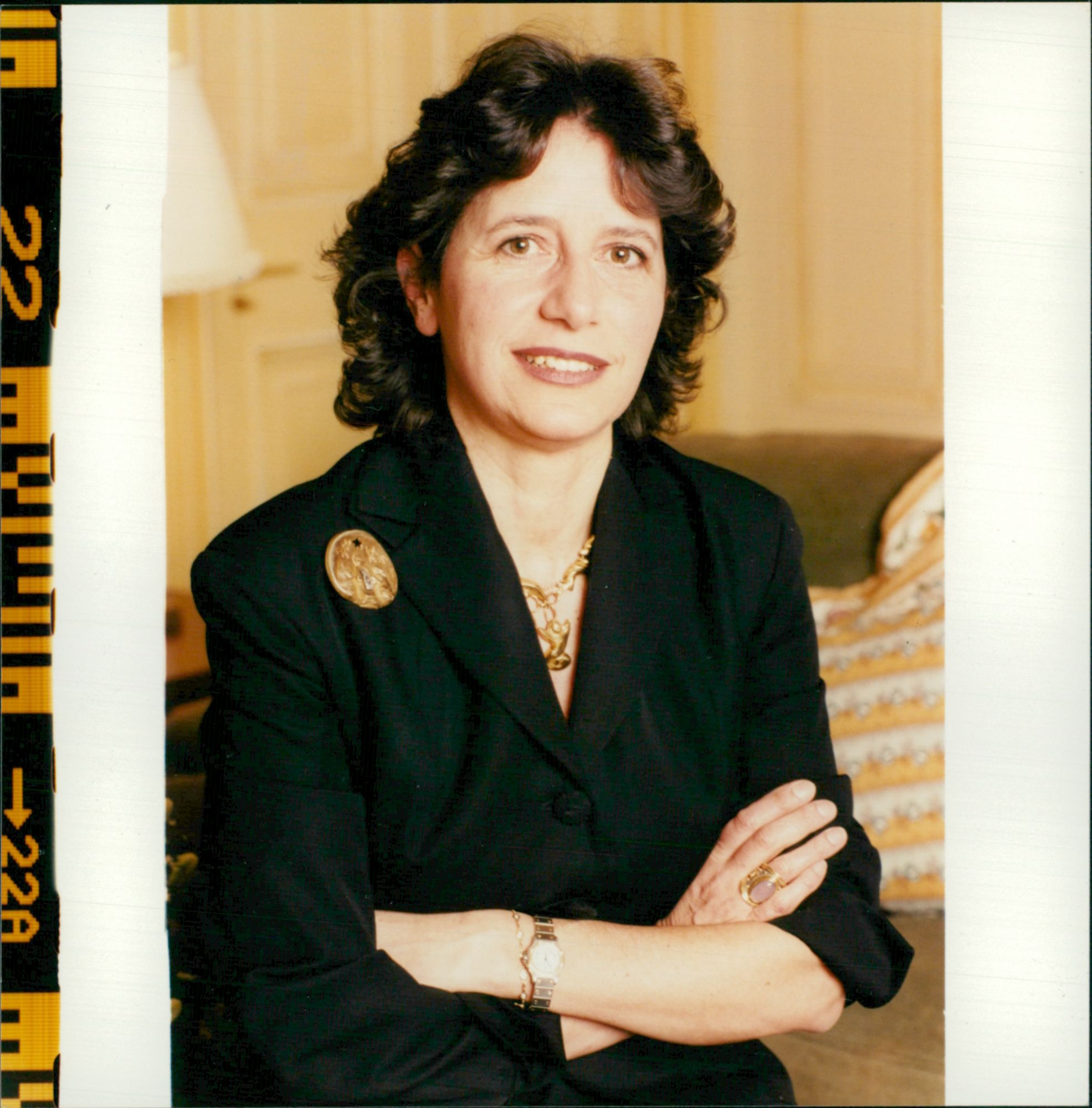 Hon Mrs OLga Polizzi: - Vintage Photograph