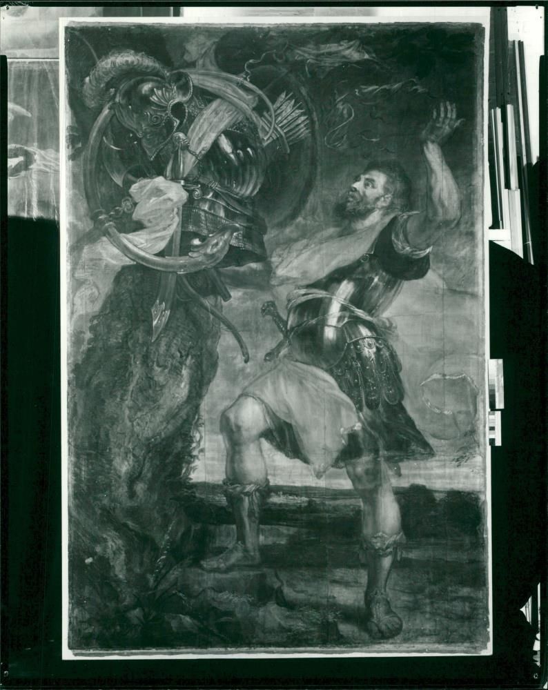 Sir Peter Paul Rubens: history of aeneas. - Vintage Photograph