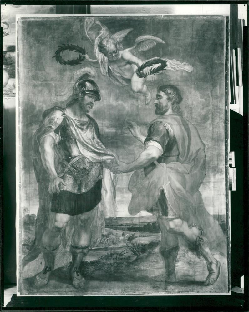 Sir Peter Paul Rubens: history of aeneas. - Vintage Photograph