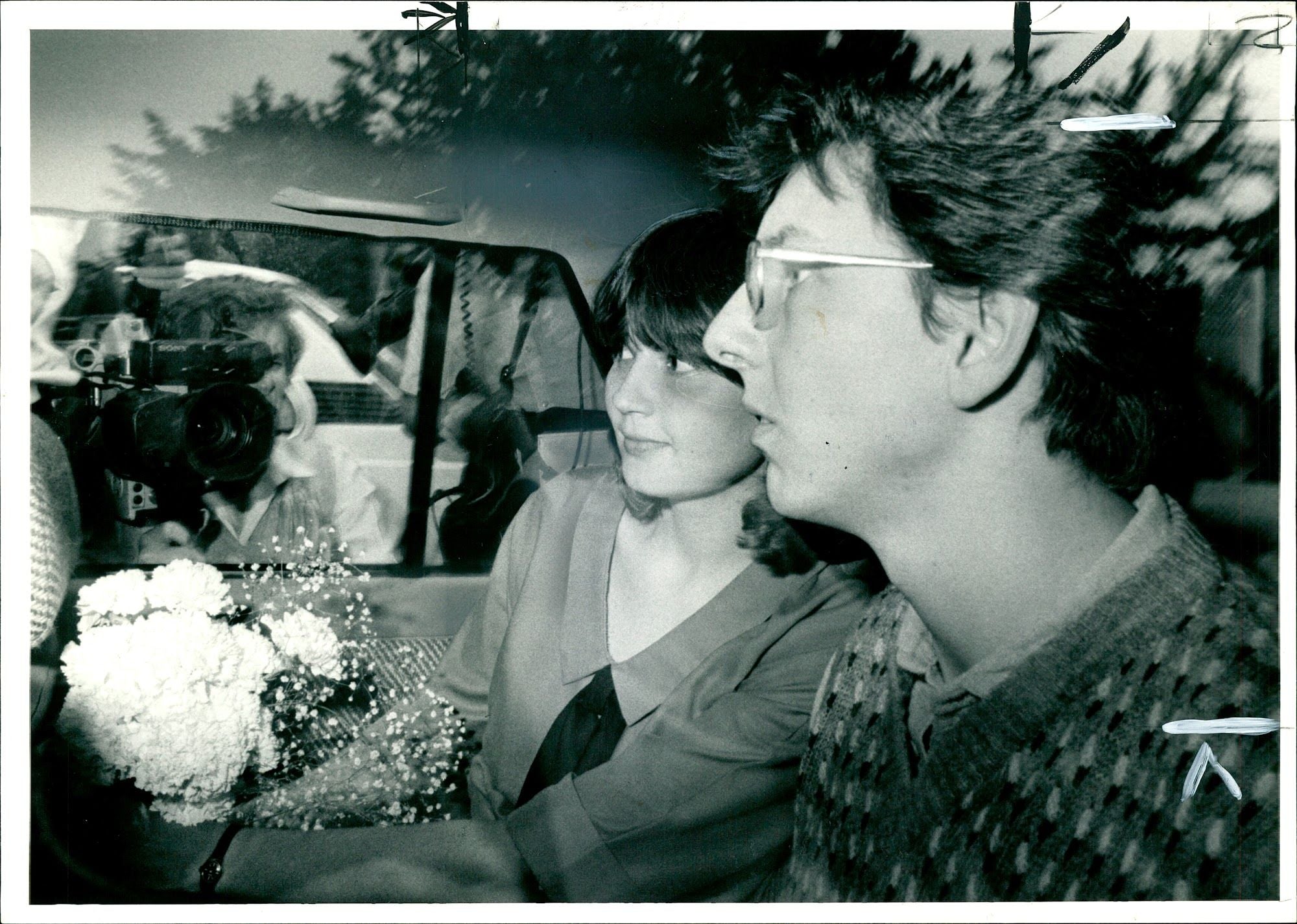 Sarah Tisdall: Leaving Sutton Park Prison - Vintage Photograph