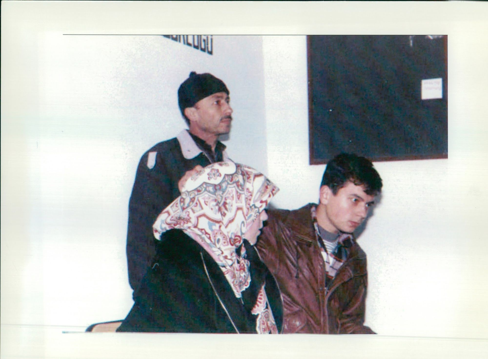 Sarah Cook with Musa Koemeagac - Vintage Photograph