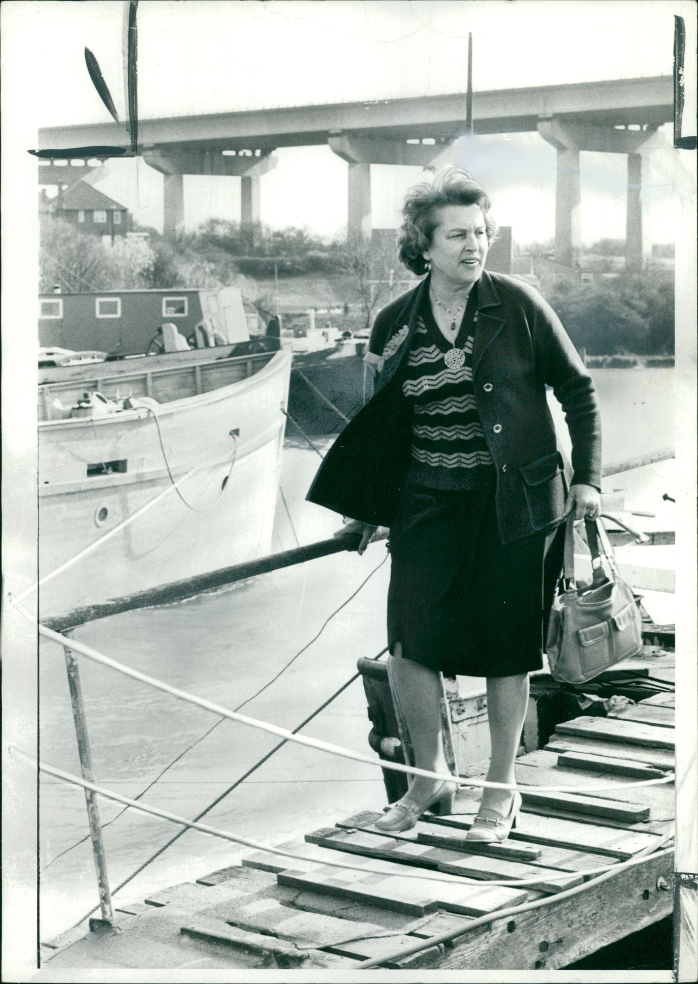 Mrs Peggy Fenner. - Vintage Photograph