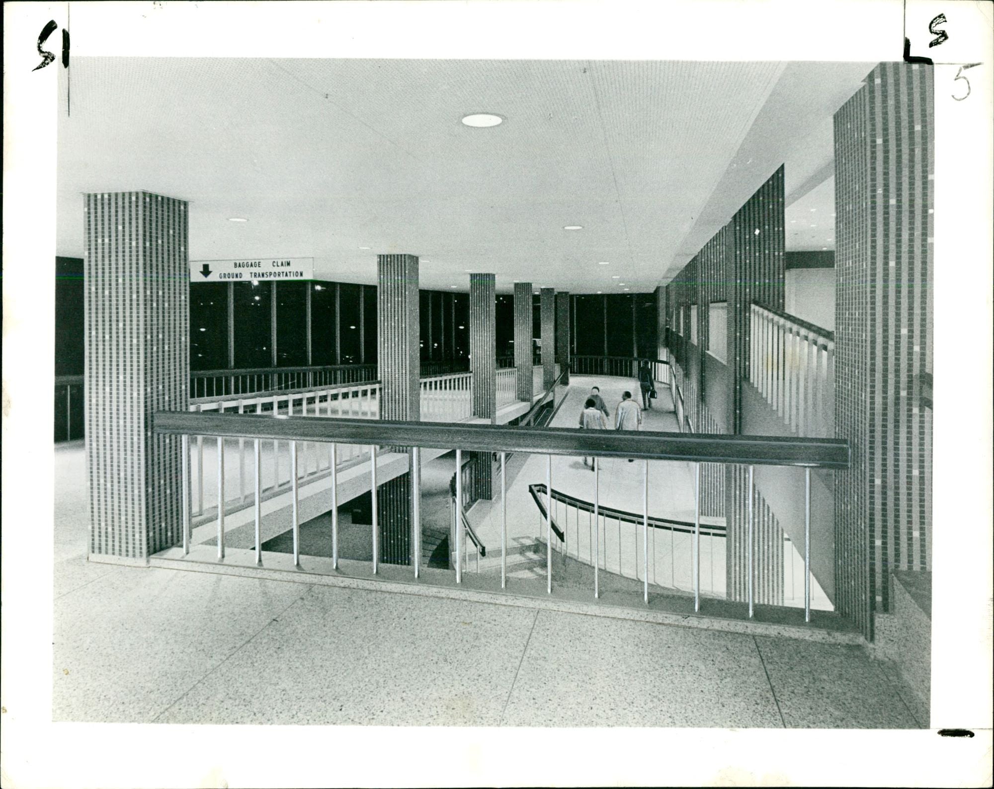 The extensive use of sloping ramps in the Eastern. - Vintage Photograp