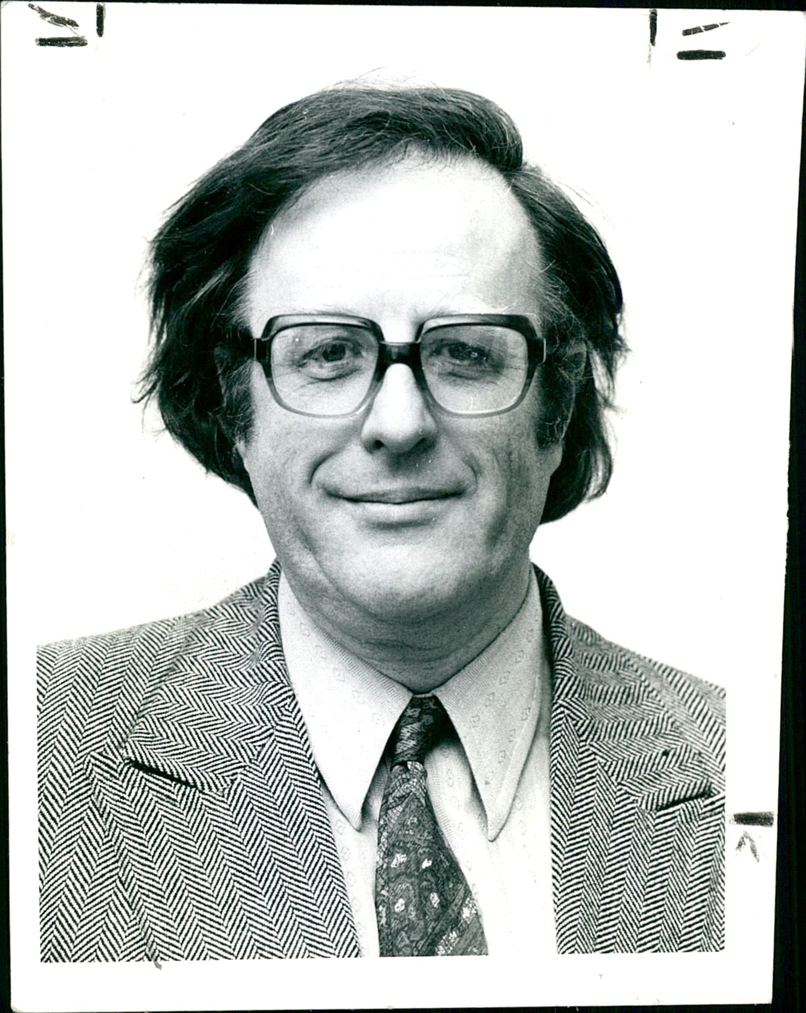 Prof Christopher Foster. - Vintage Photograph