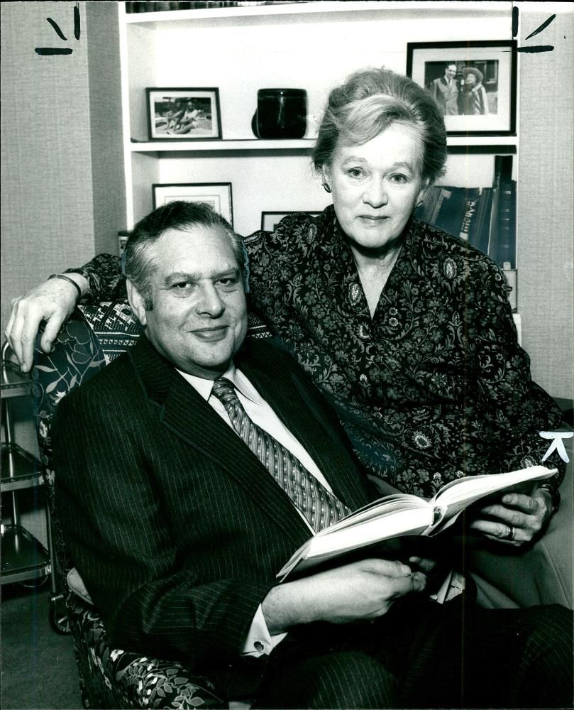 British politician John Silkin with his actress wife Rosamund John - V