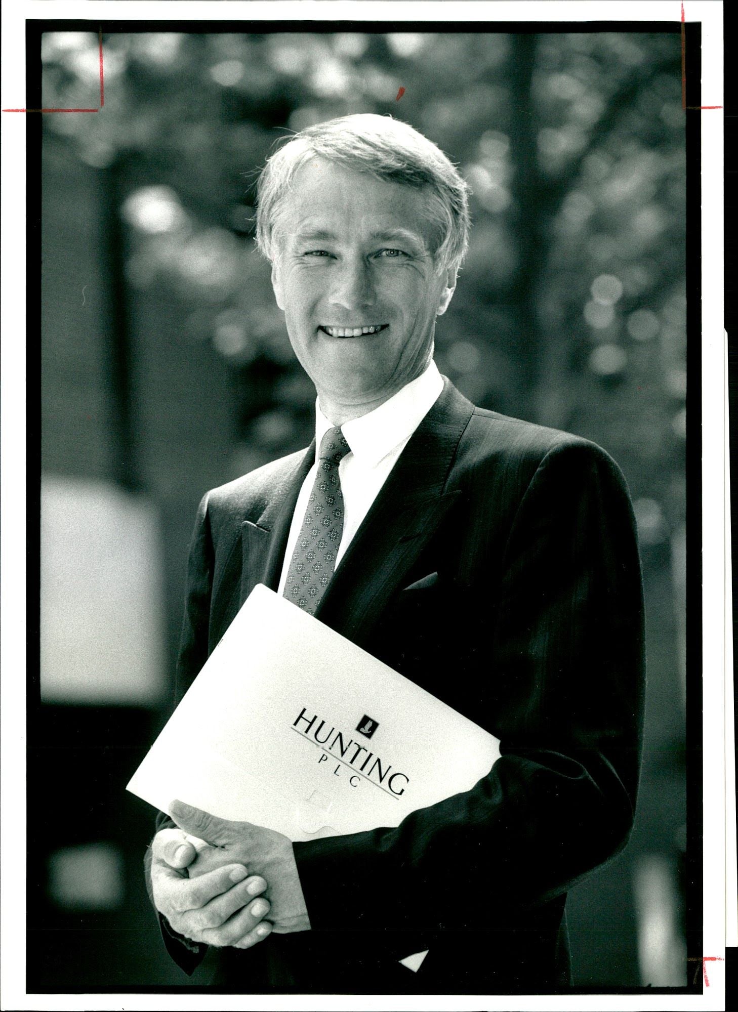 Kenneth Miller, former MD of Hunting plc - Vintage Photograph
