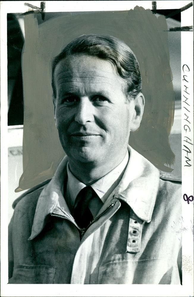 Grp.Capt. John Cunningham. - Vintage Photograph