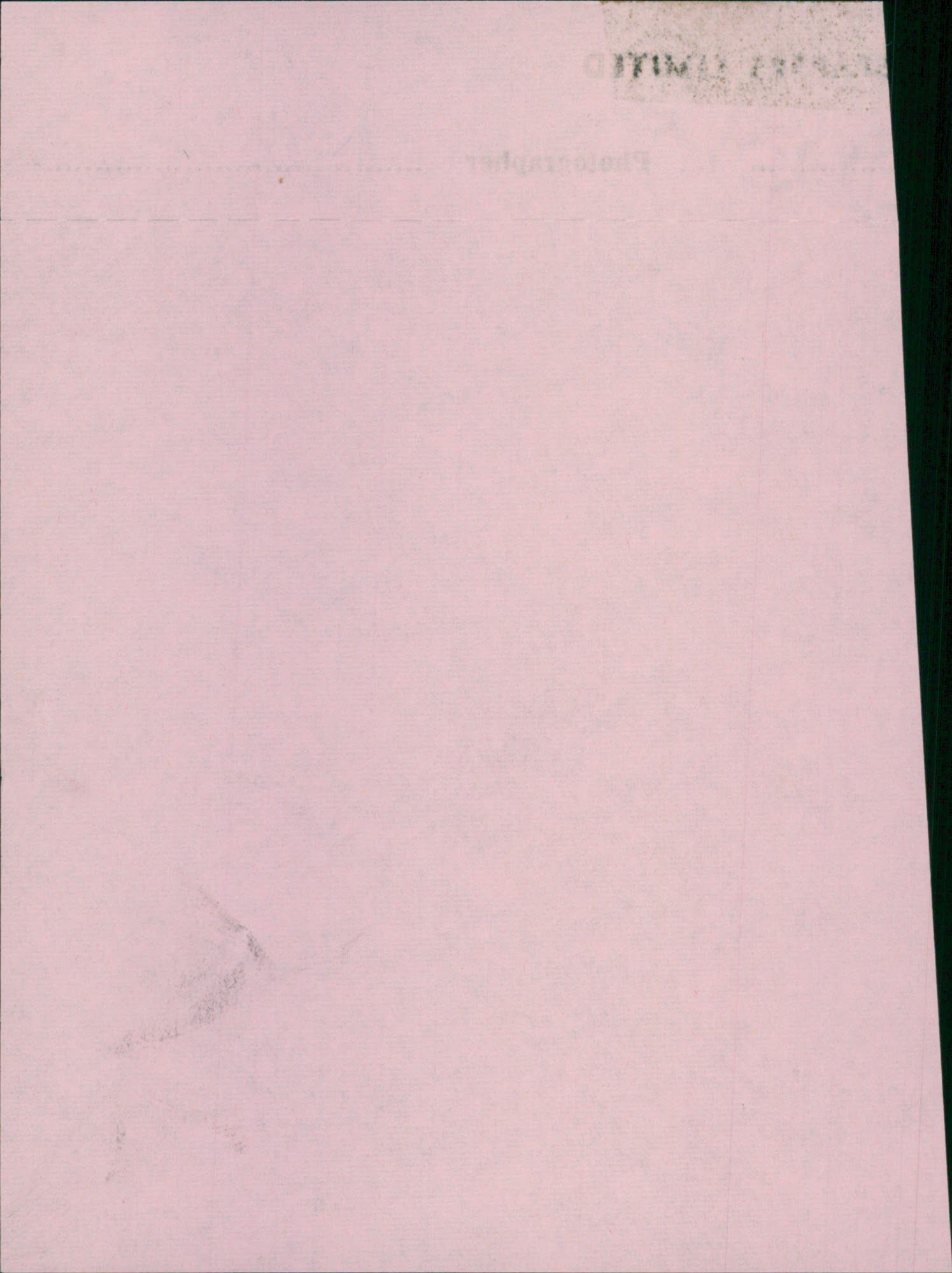 Mr Archie Rice - Vintage Photograph