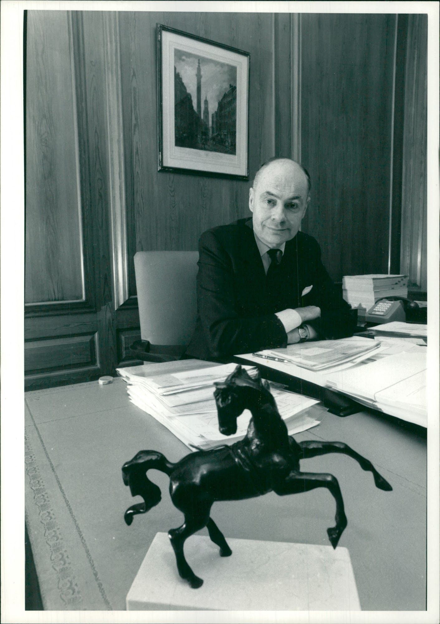 Sir Christopher Jeremy Morse - Vintage Photograph