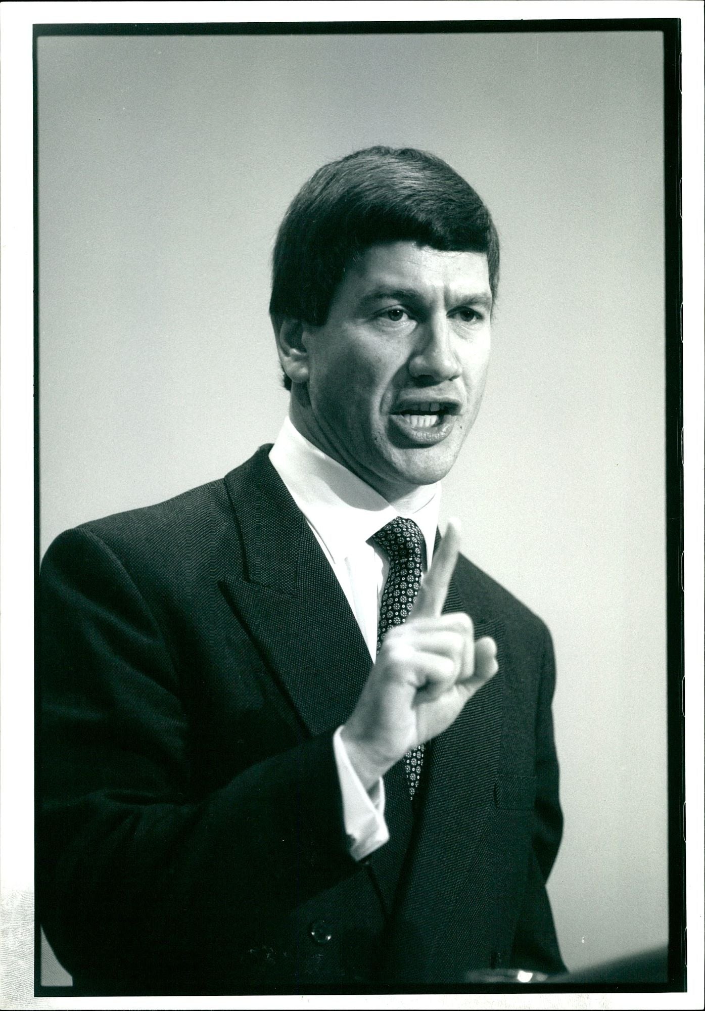 Michael Portillo. - Vintage Photograph