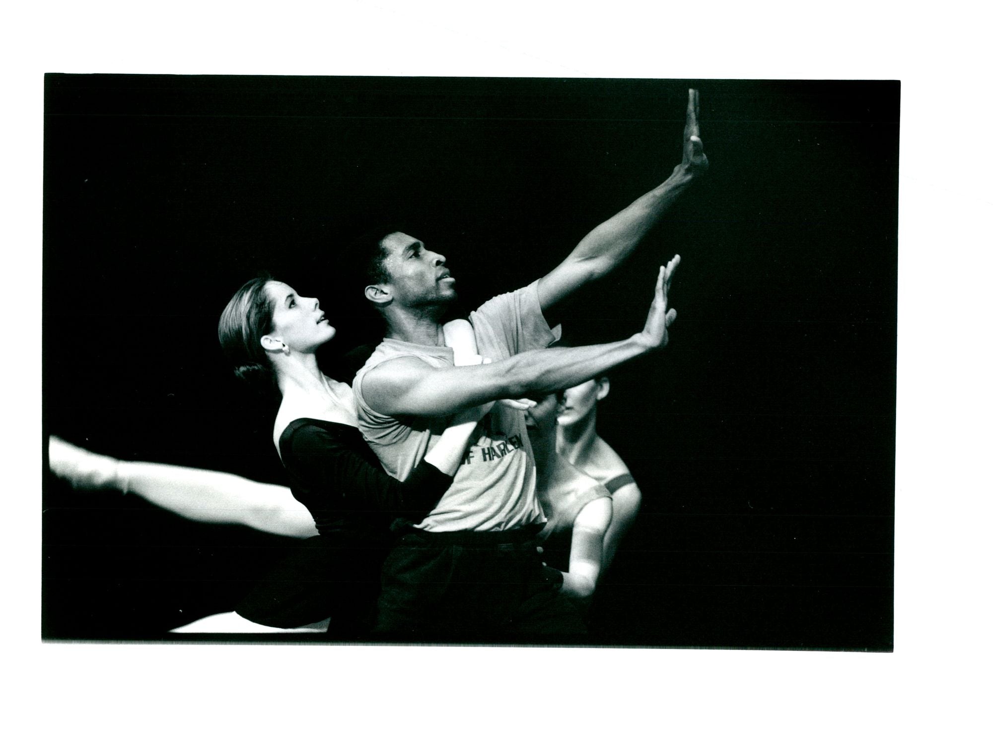 Harlem's Eddie J. Shellman Dances with Royal Ballet - Vintage Photogra