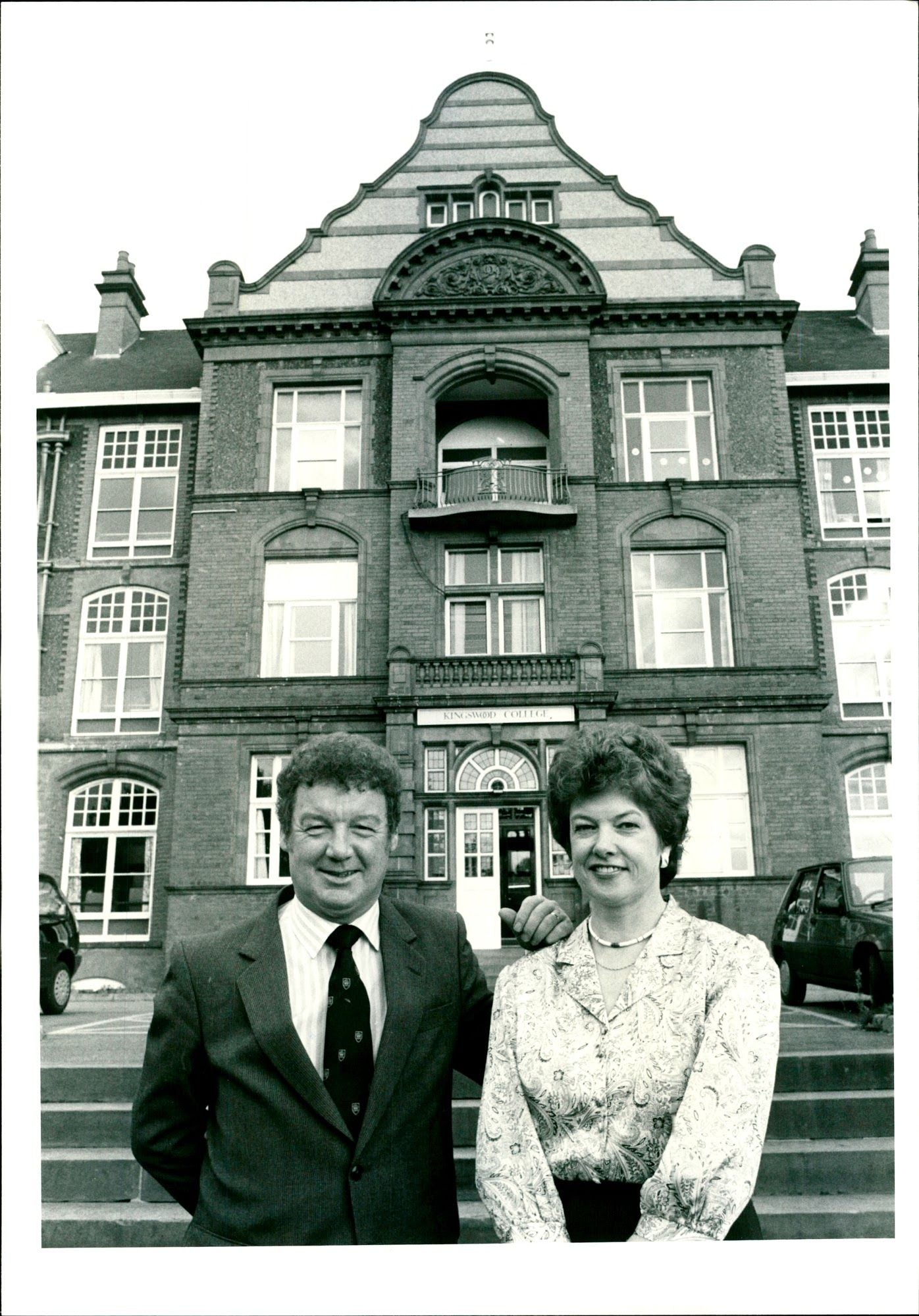 Ken Taylor and Ruth Taylor. - Vintage Photograph