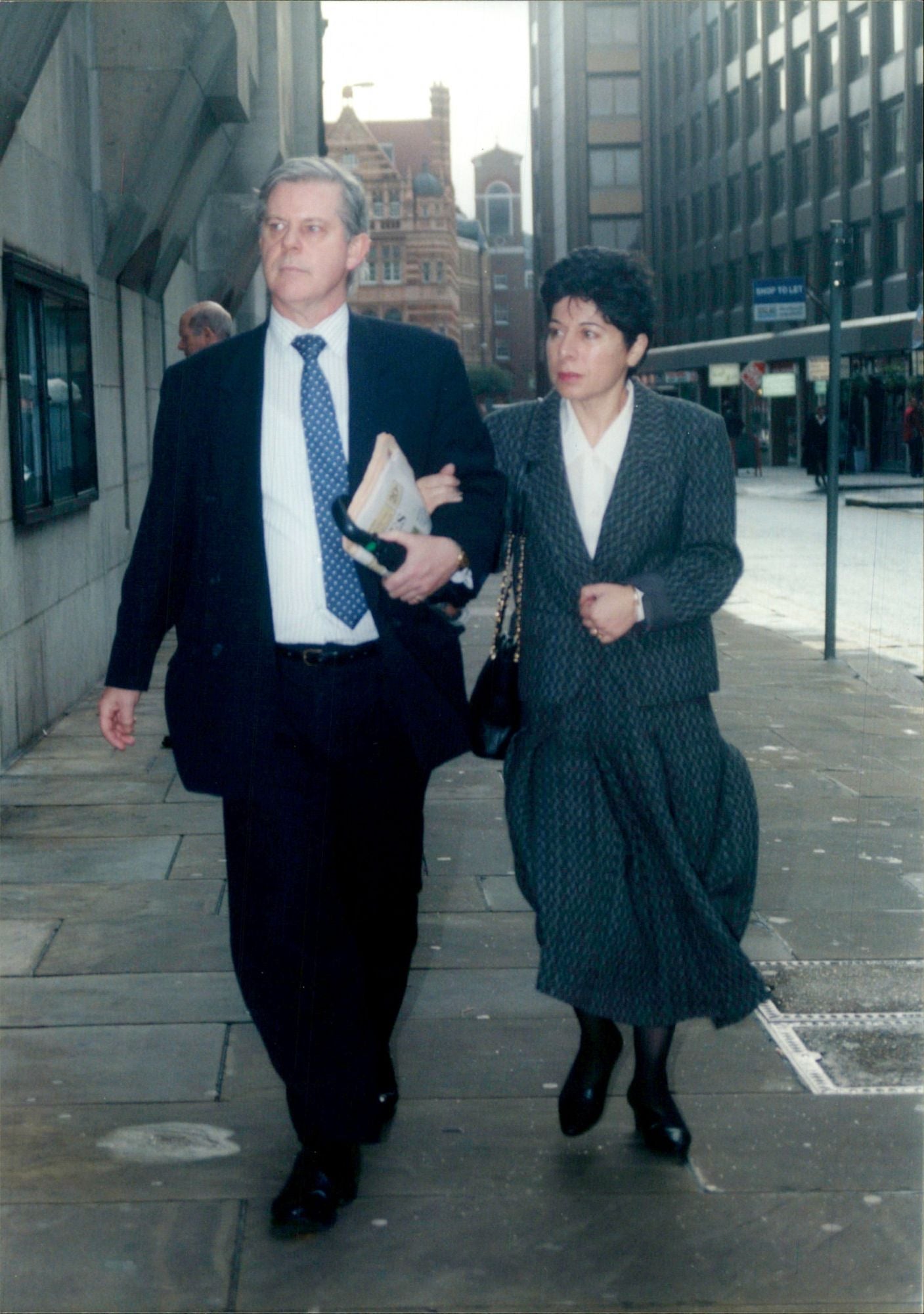 Mr and Mrs Elsey, parents of Richard - Vintage Photograph