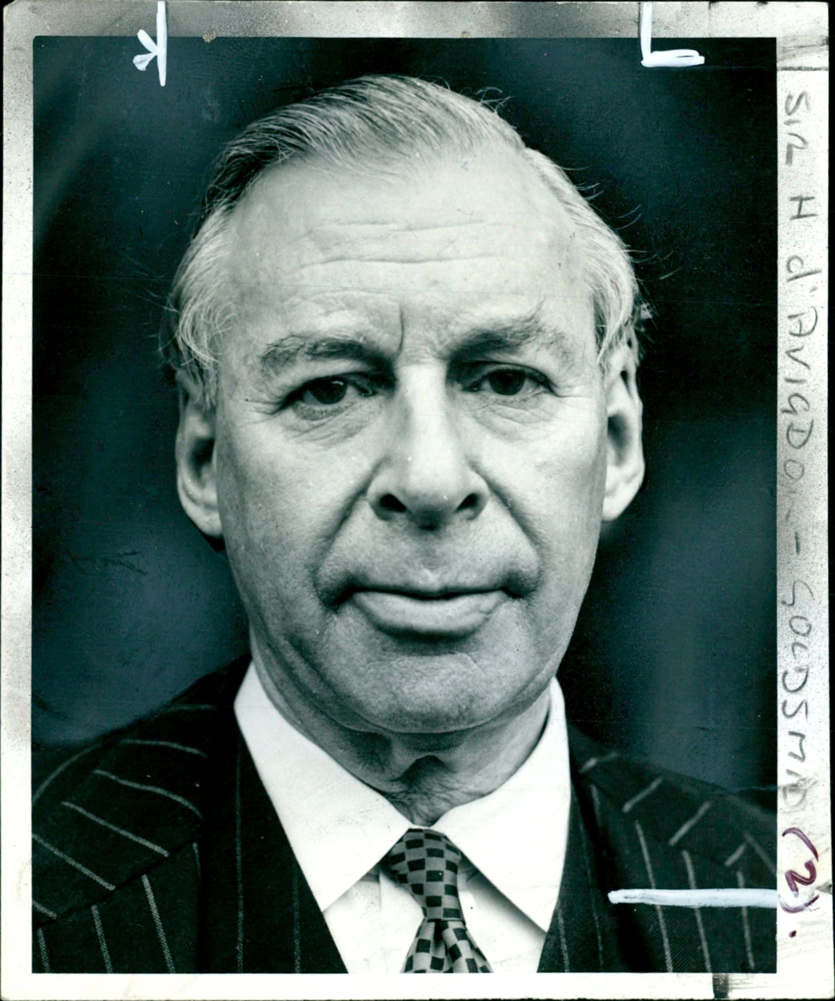 Henry d'Avigdor-Goldsmid. - Vintage Photograph