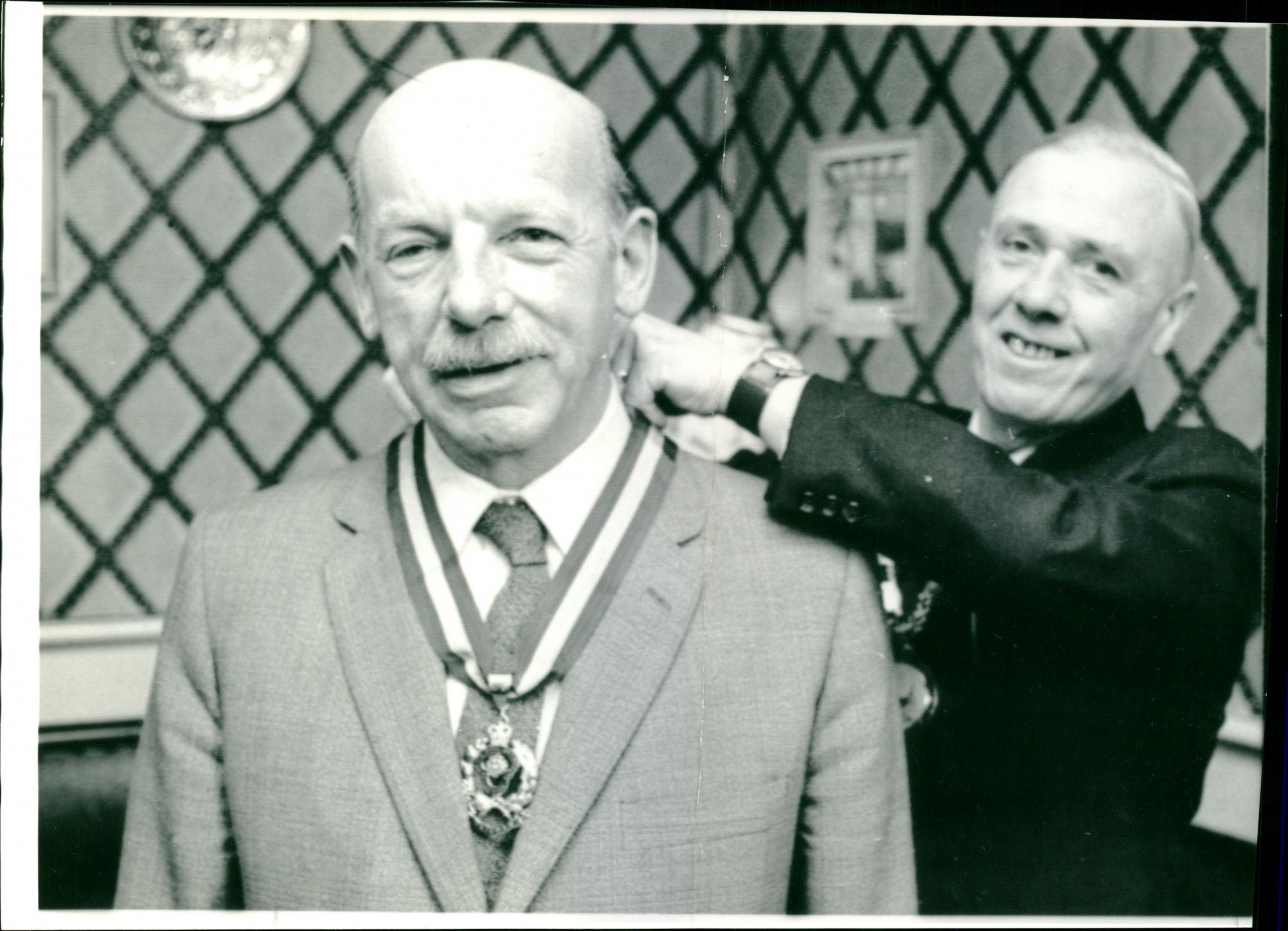 Lieutenant colonel Alan Parkin - Vintage Photograph