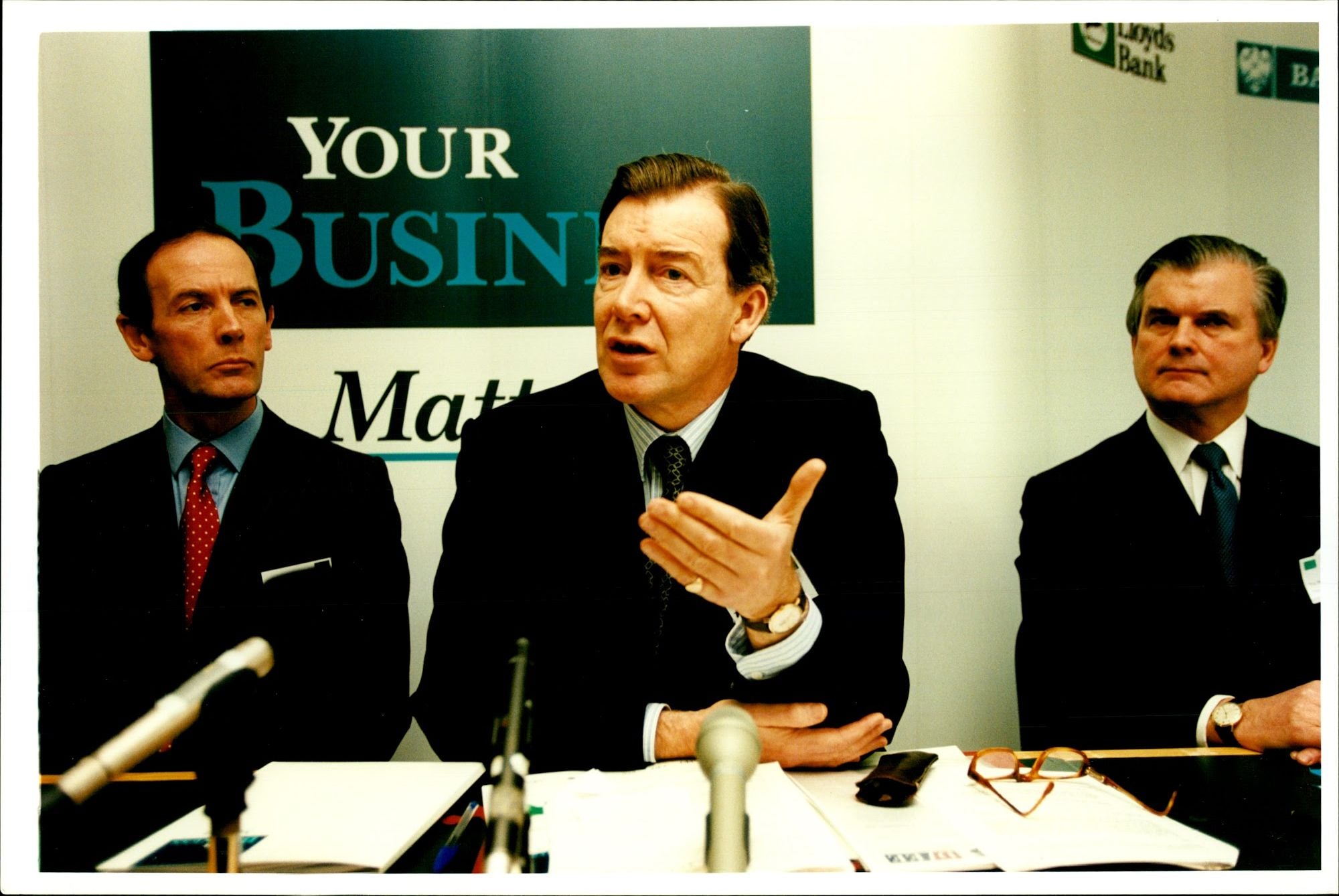 Ian Lang. - Vintage Photograph