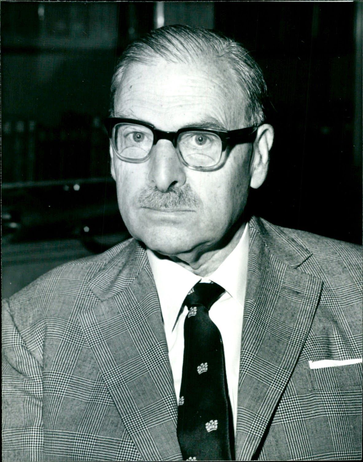 Colonel Stephen Vine. - Vintage Photograph