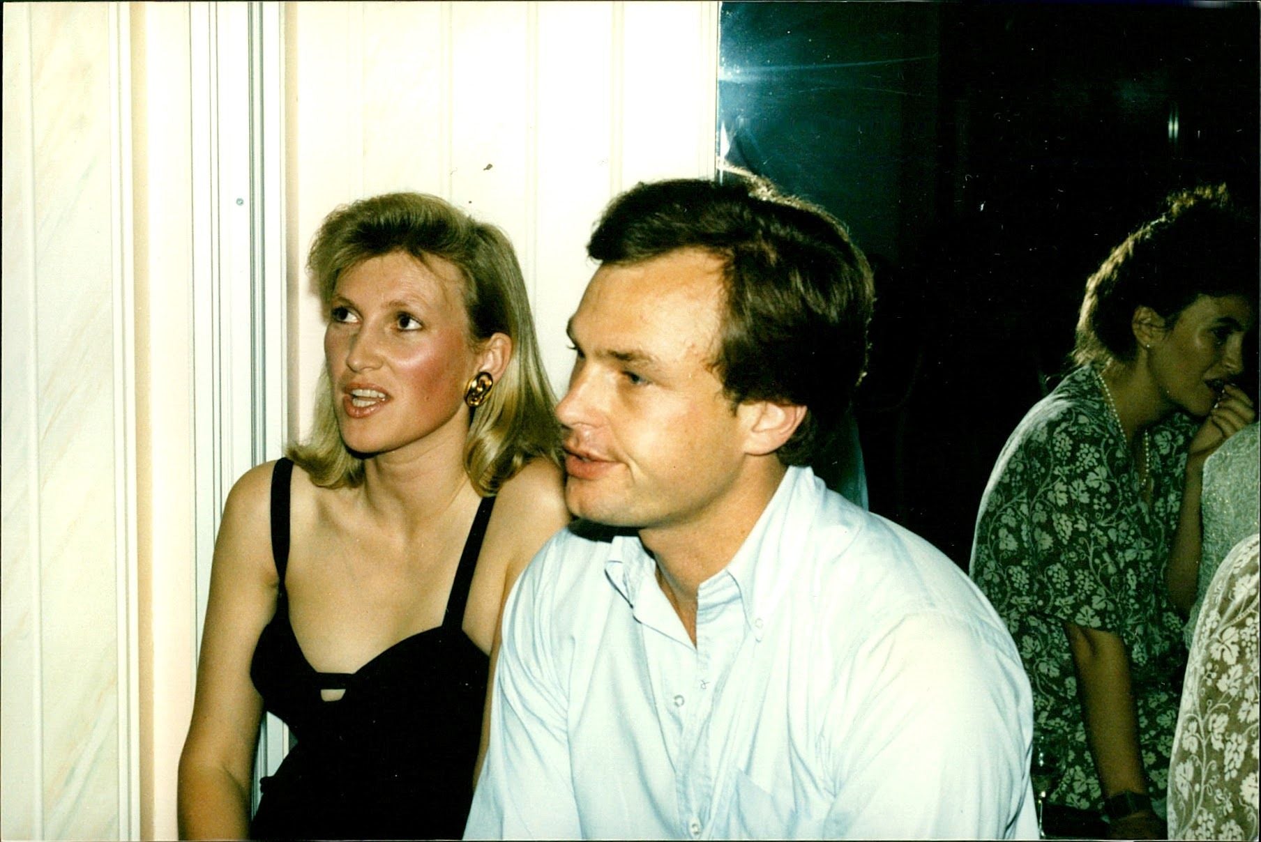 George Mountbatten, 4th Marquess of Milford Haven with his wife Clare