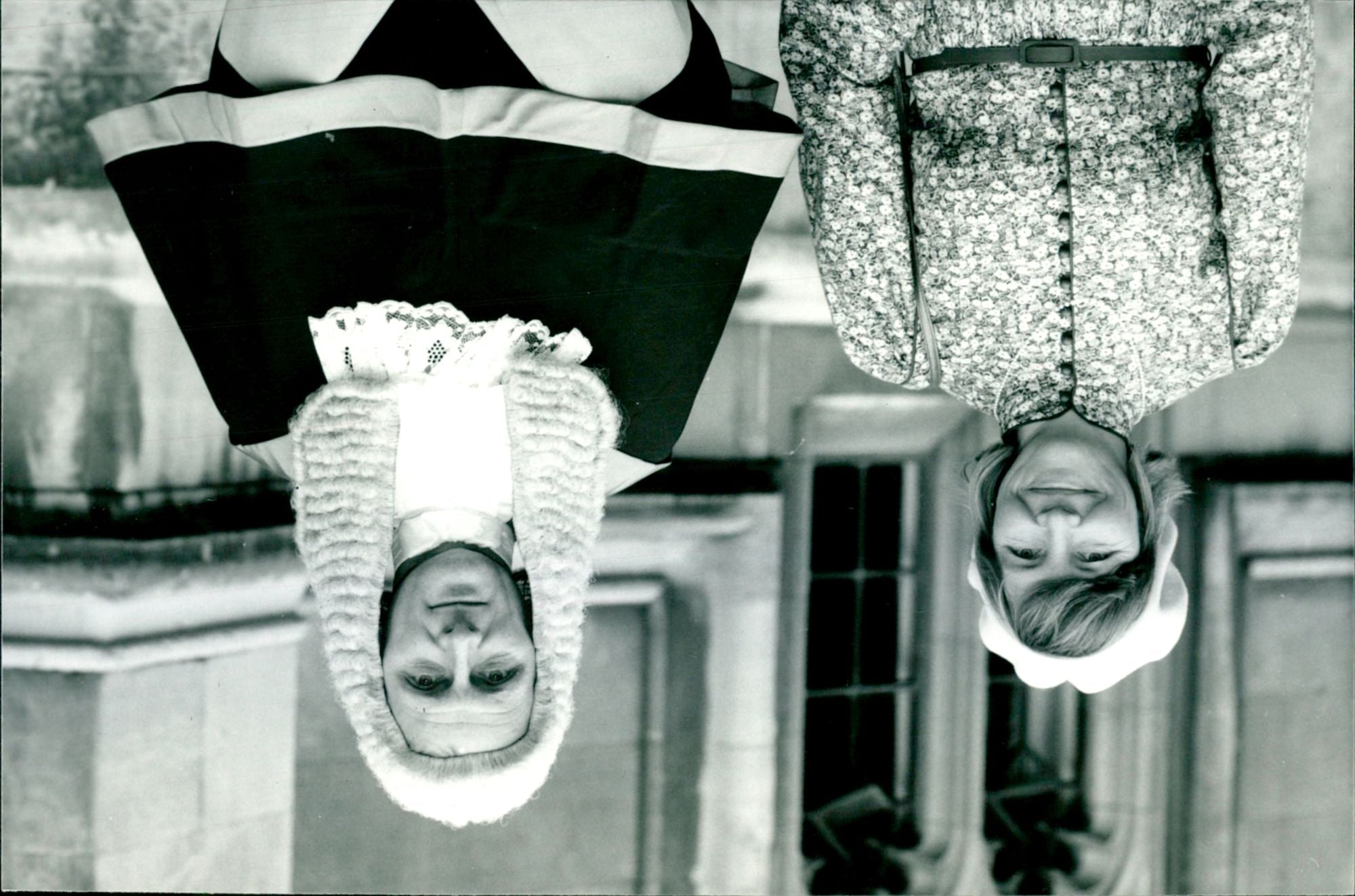 A photo showing Judge Michael Astill with his wife. - Vintage Photogra