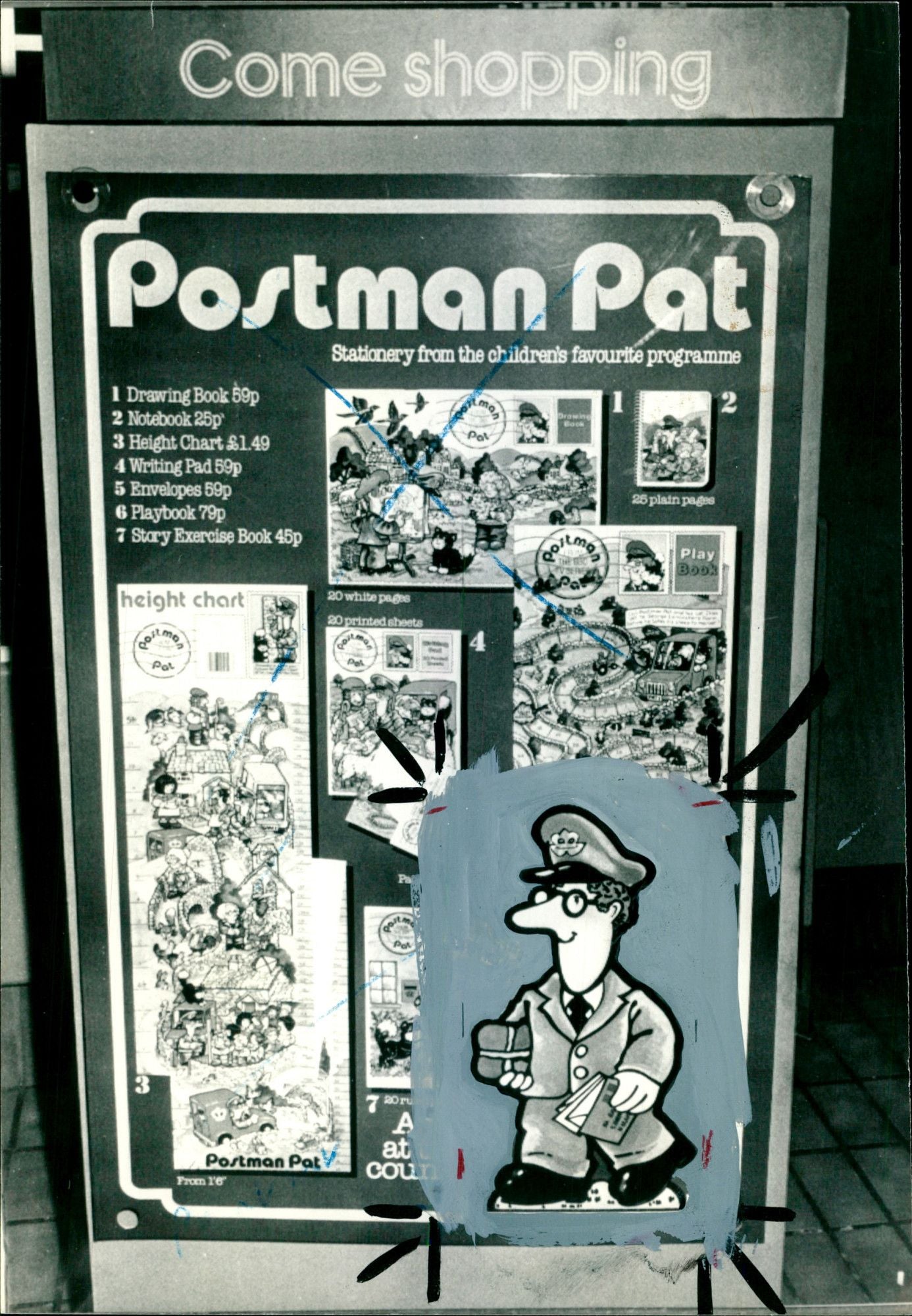 Postman Pat - Vintage Photograph