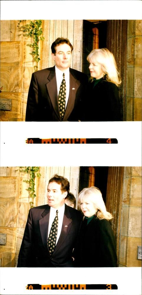 Liverpool Council's ex-leader Derek Hatton with his wife Shirley - Vin