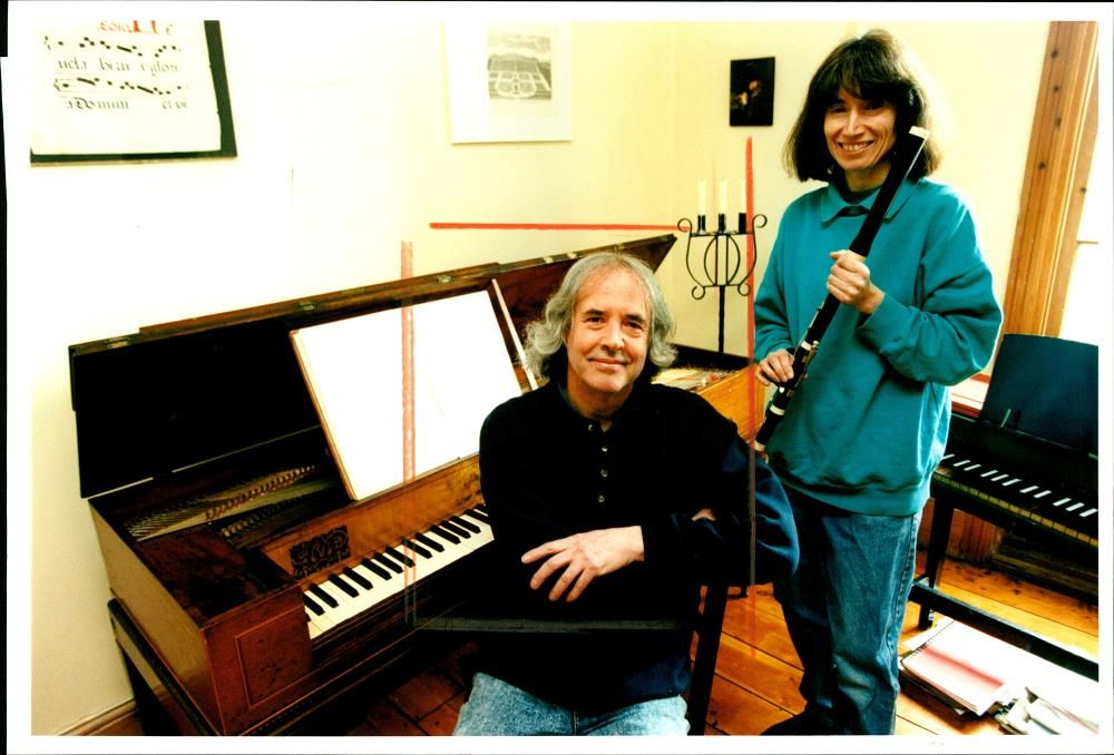 Dr. Derek McCulloch, and wife Jenny. - Vintage Photograph