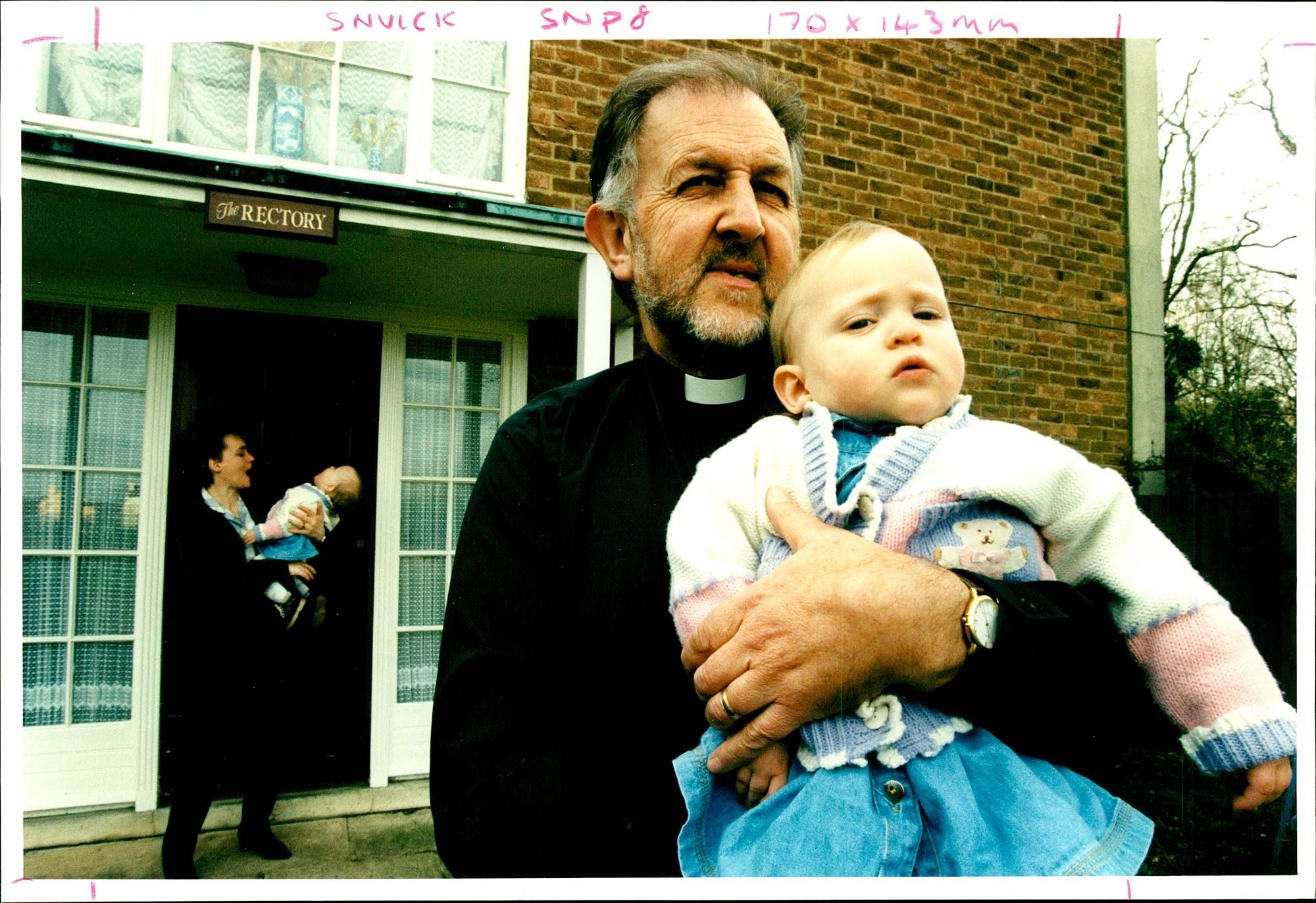 1996 REV HUGH BROAD WITH WIFE JACKIE HANNAH IBNORTHS LUCY LOCA LETER L