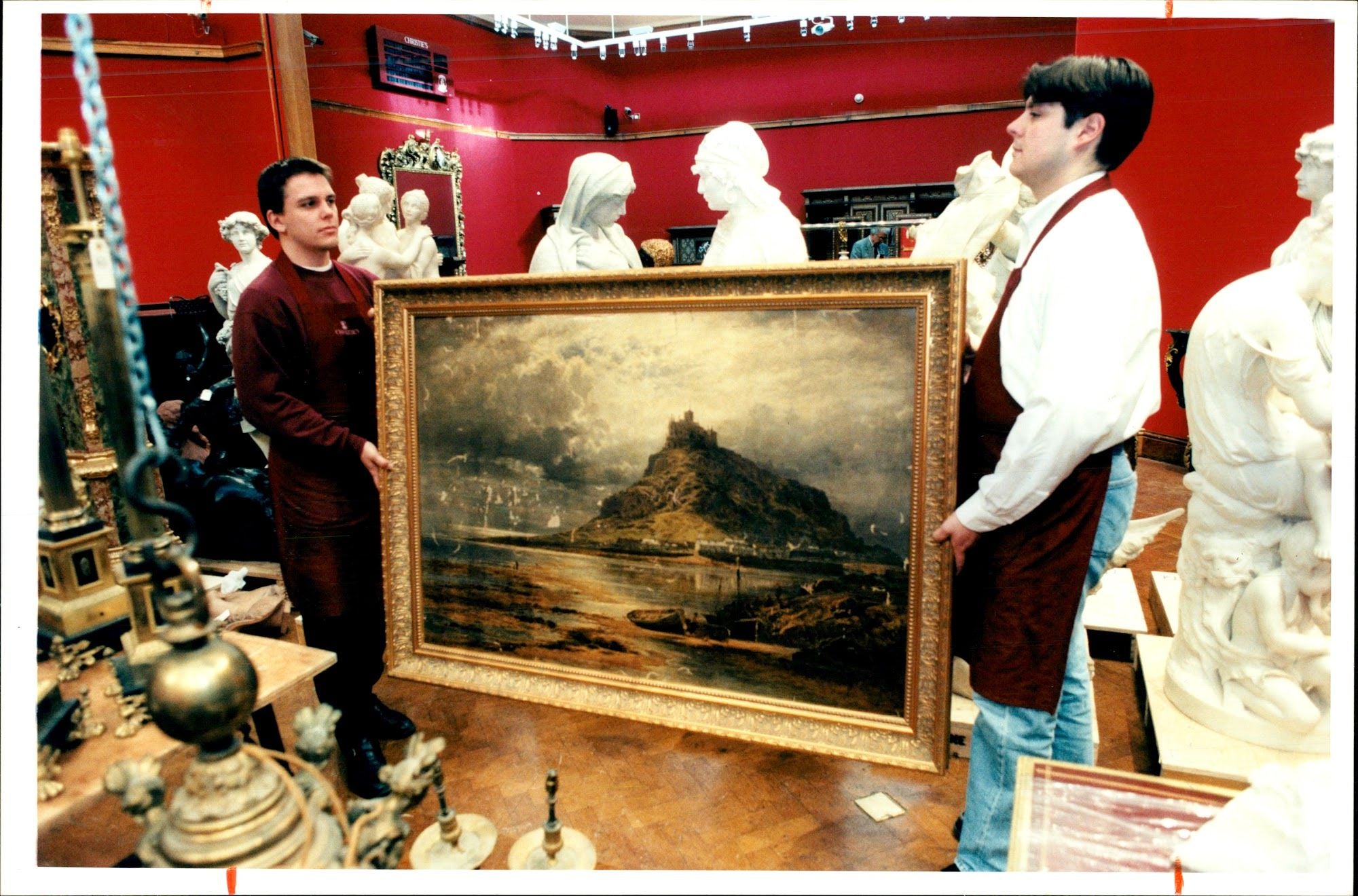 1996 THE DAILY TELEGRAPH PICTURE BRIAN SMITH BENJAMIN CAR LEADER ARTIS