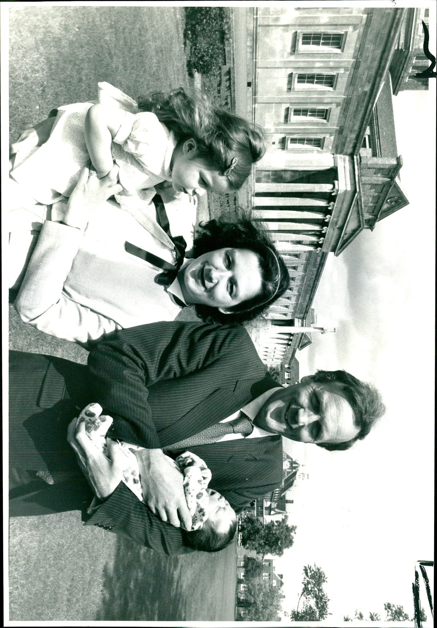 David Summerscale and his wife Pauline and their children, Emily and T