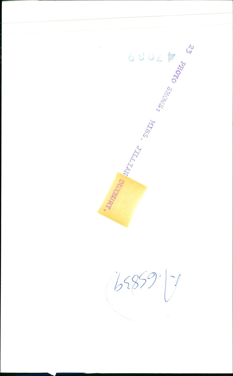 Gillian Duxbury - Vintage Photograph