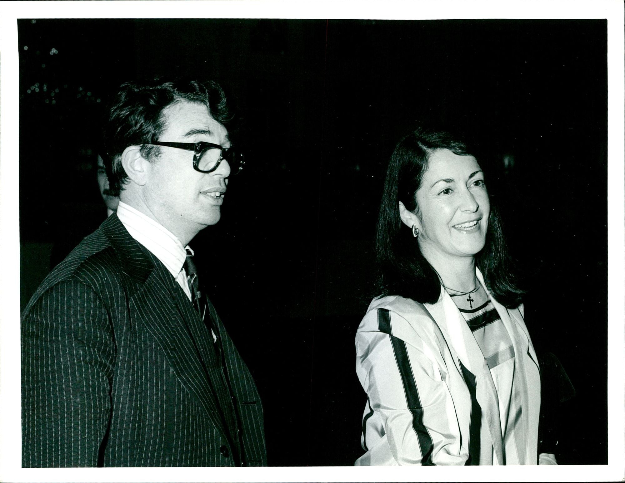 British politician Toby Jessel with his wife Eira Heath - Vintage Phot