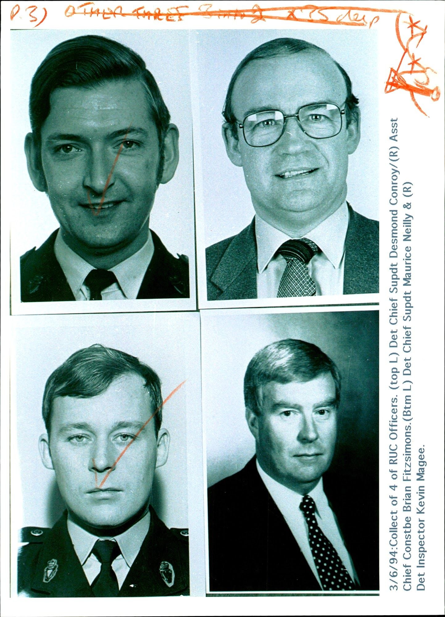 1994 COLL JORGPETER MAUCHER BRIAN FITZSIMONS BTM DESMOND CONROY KEVIN