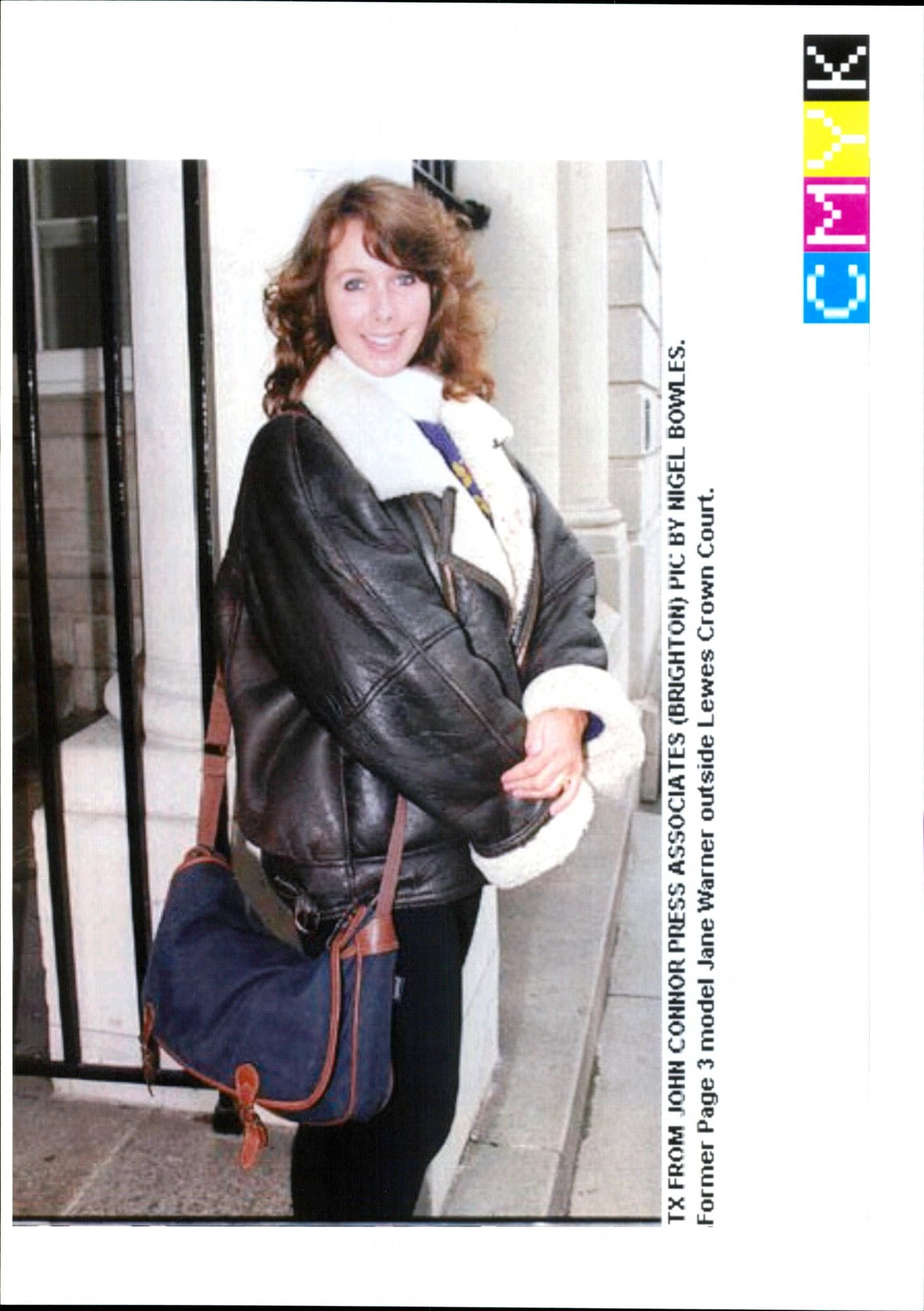 FORMER PAGE MODEL JANE WARNER OUTS GERAINT LEWIS NIGEL BOWLES PRESS JO