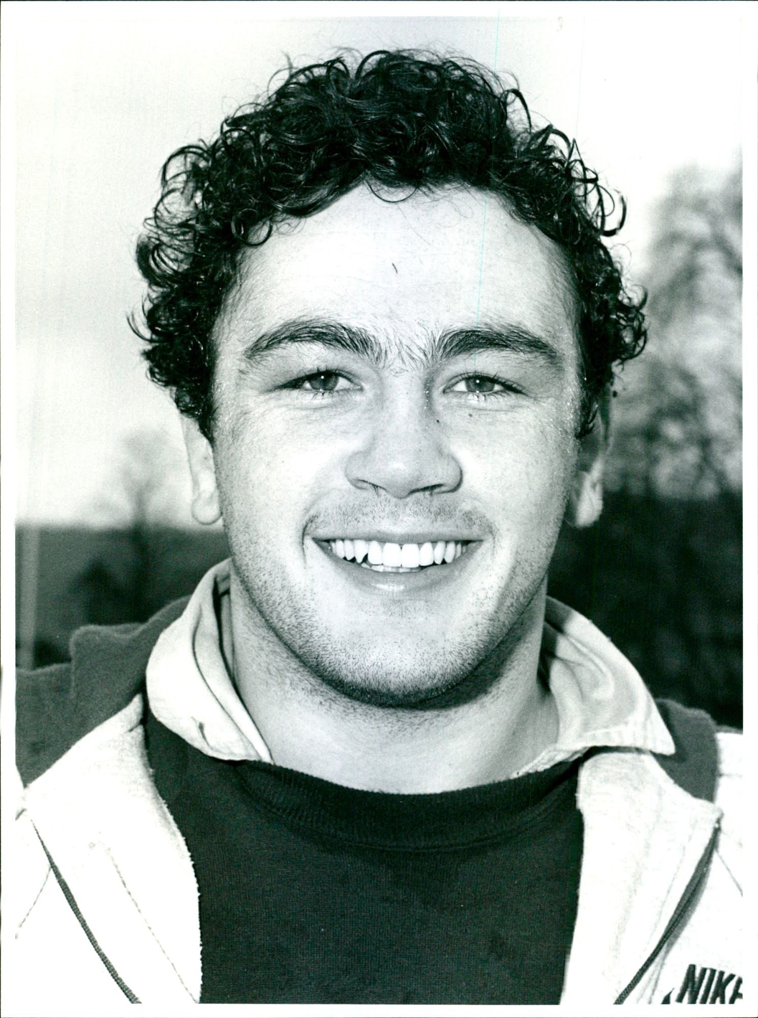Paul Sidi, former rugby union player of Harlequin F.C. - Vintage Photo