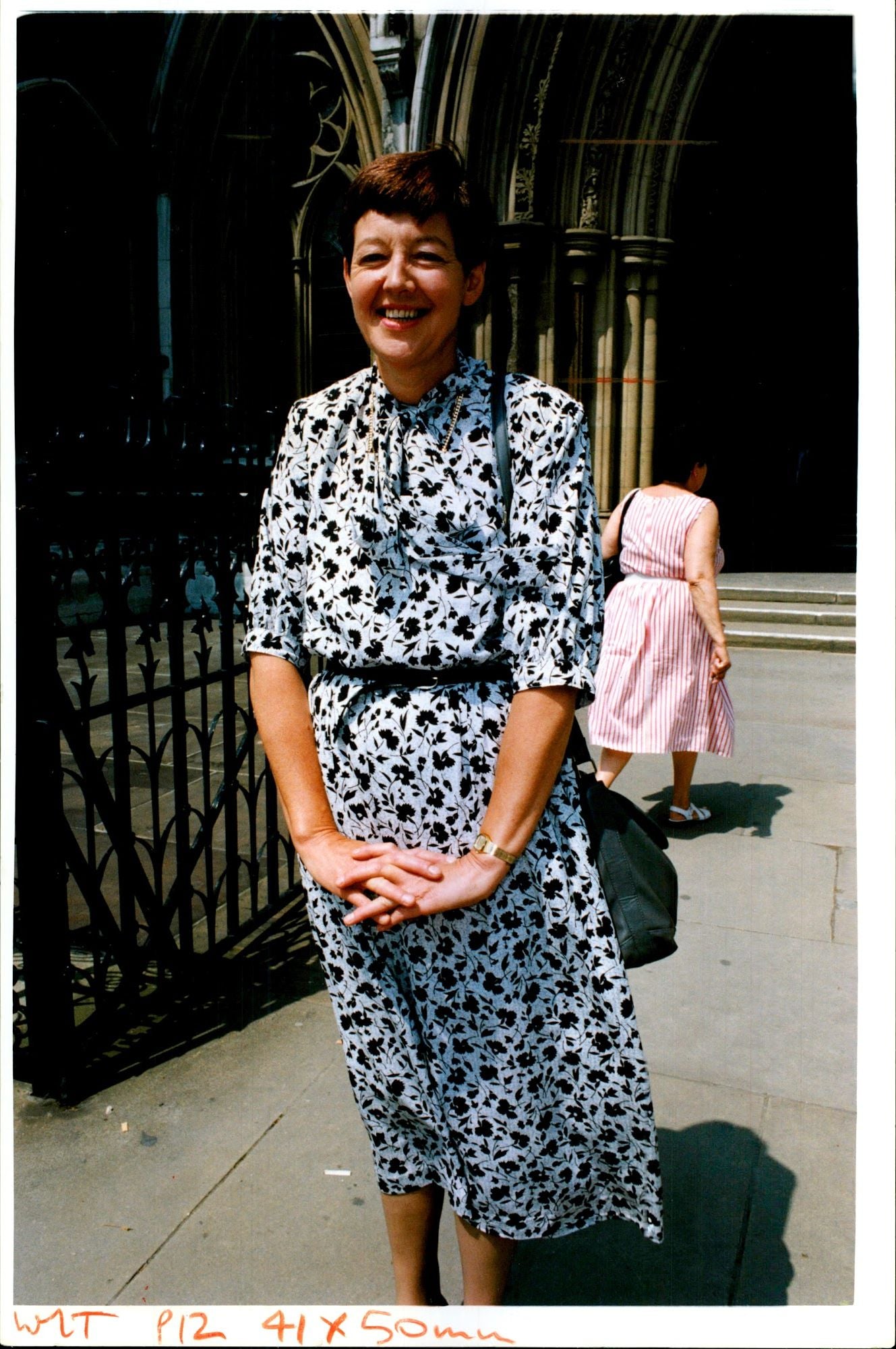 Alison Halford, British former female police officer - Vintage Photogr