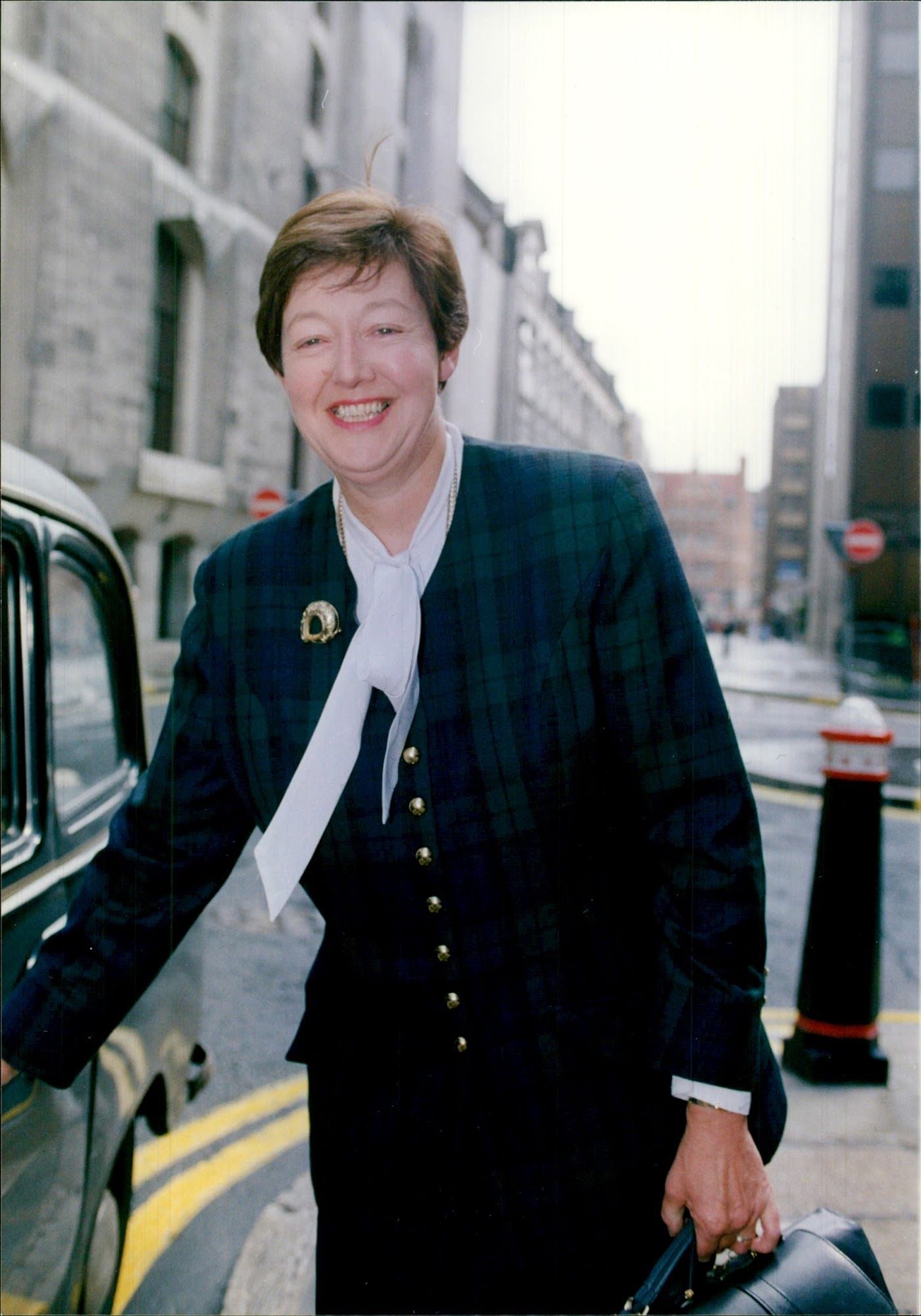 Alison Halford, British former female police officer - Vintage Photogr