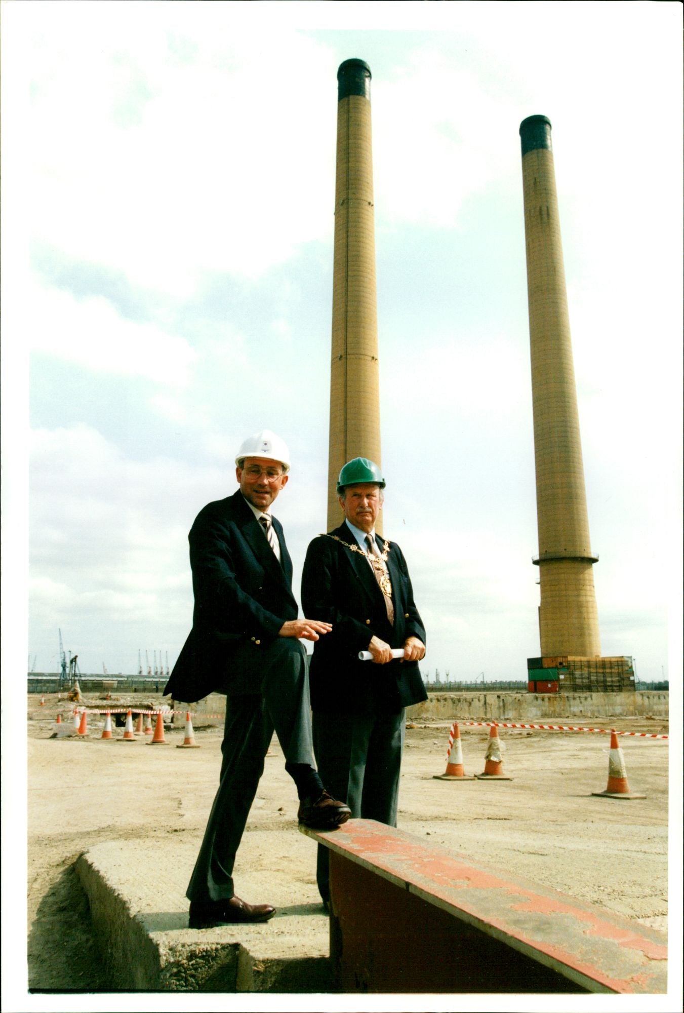 Northfleet Power Station - Vintage Photograph