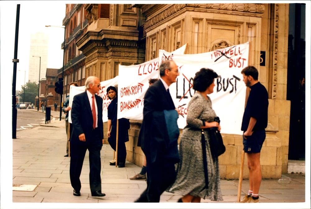 Lloyds Names Not Buildings - Vintage Photograph