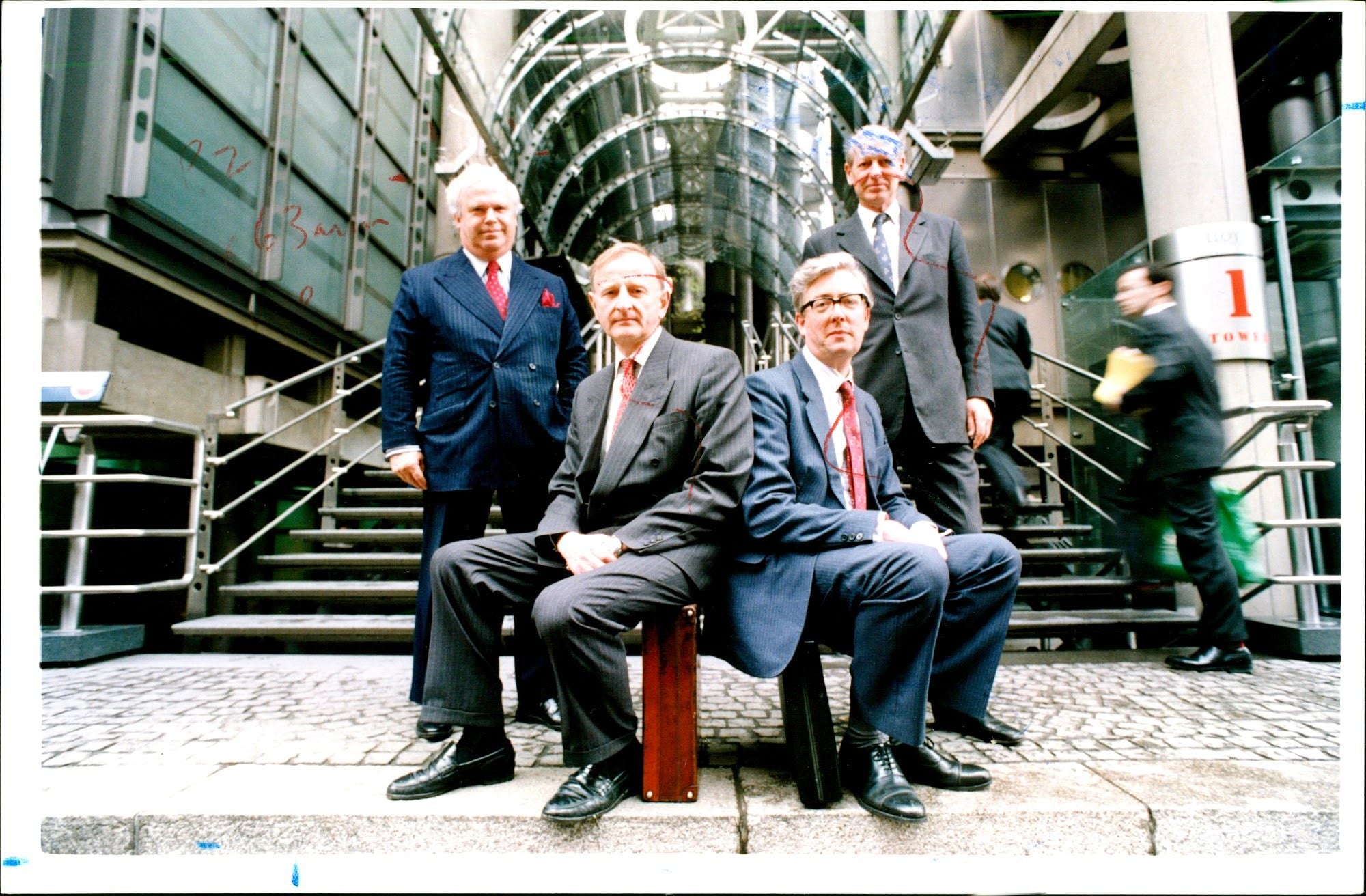 Lloyds Names Not Buildings - Vintage Photograph