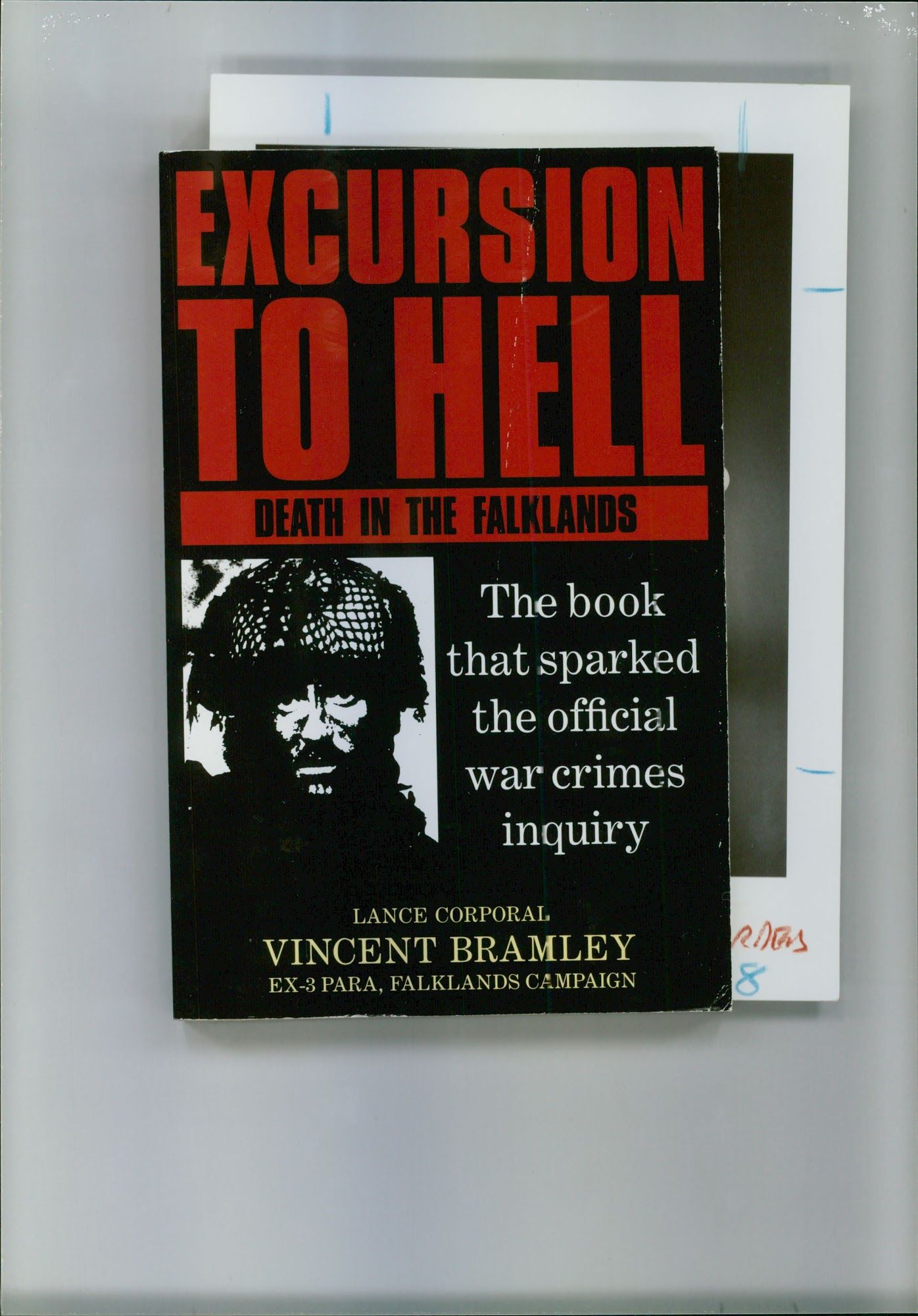 EXCURSION HELL DEATH THE FALKLANDS BOOK VINCENT BRAMLEY WAR - Vintage