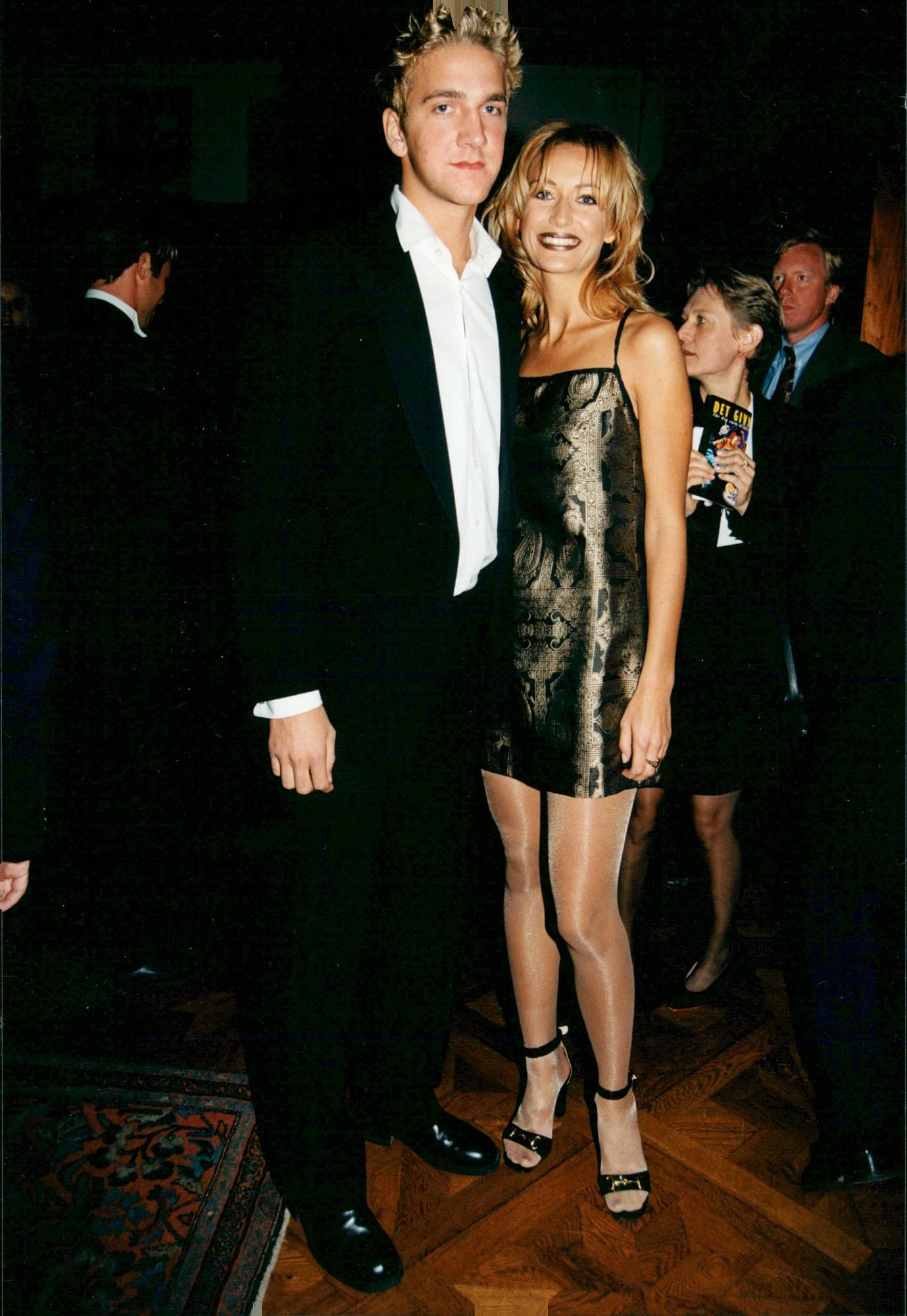 Jon Spendrup and Camilla Wodin at the opening of the Playboy channel