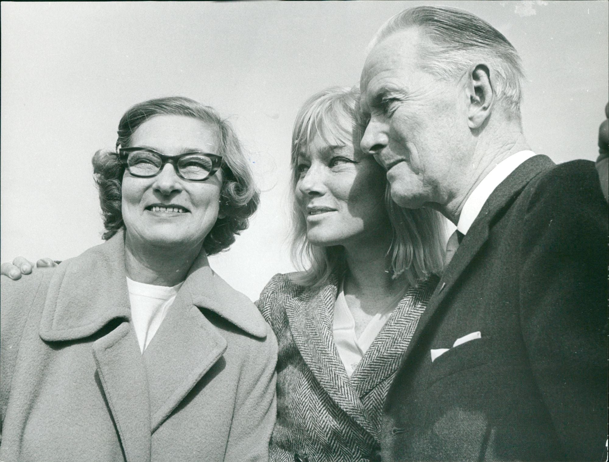 May Britt Wilkens Visiting Sweden 1964 - Vintage Photograph