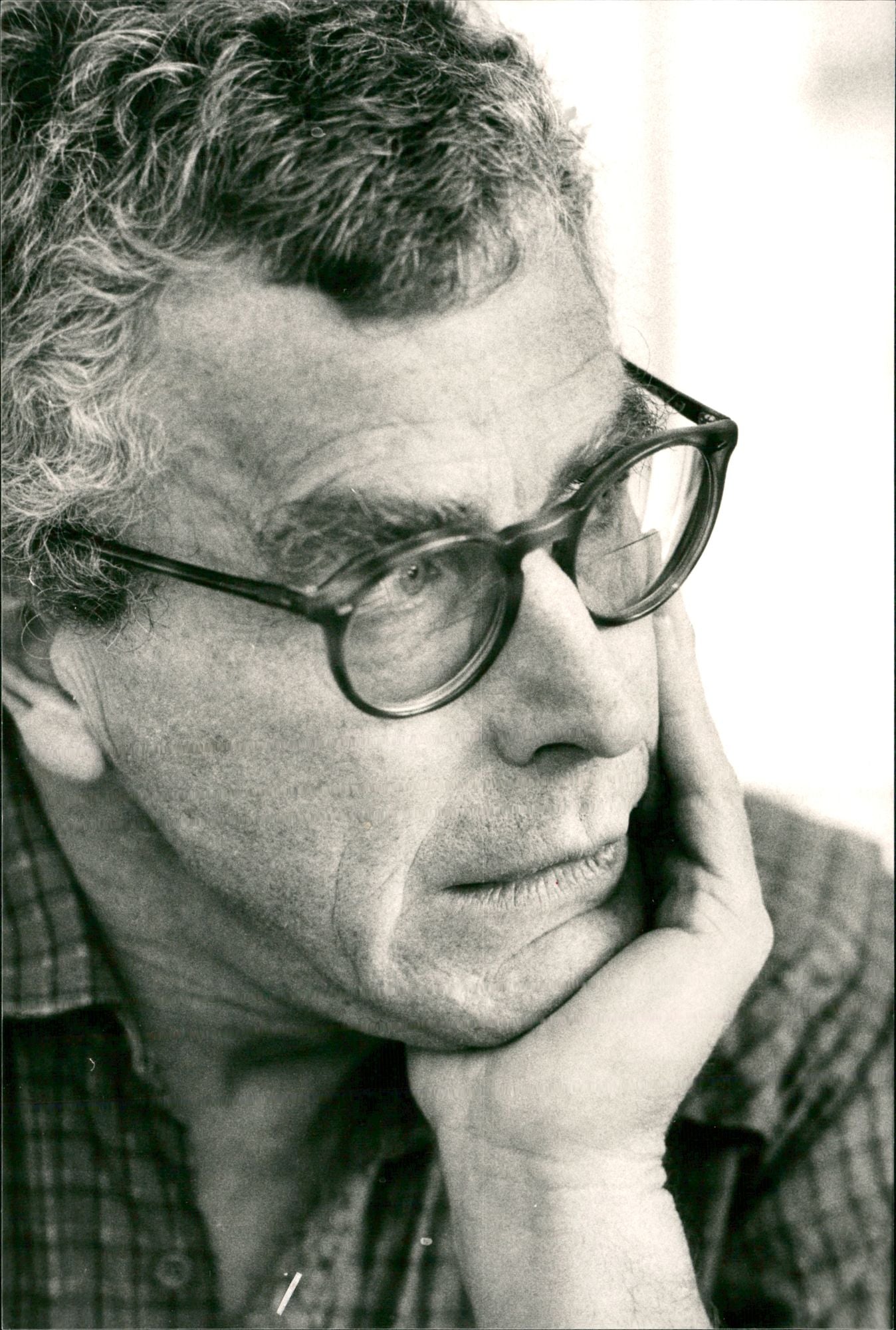 Swedish film director Bo Widerberg - Vintage Photograph